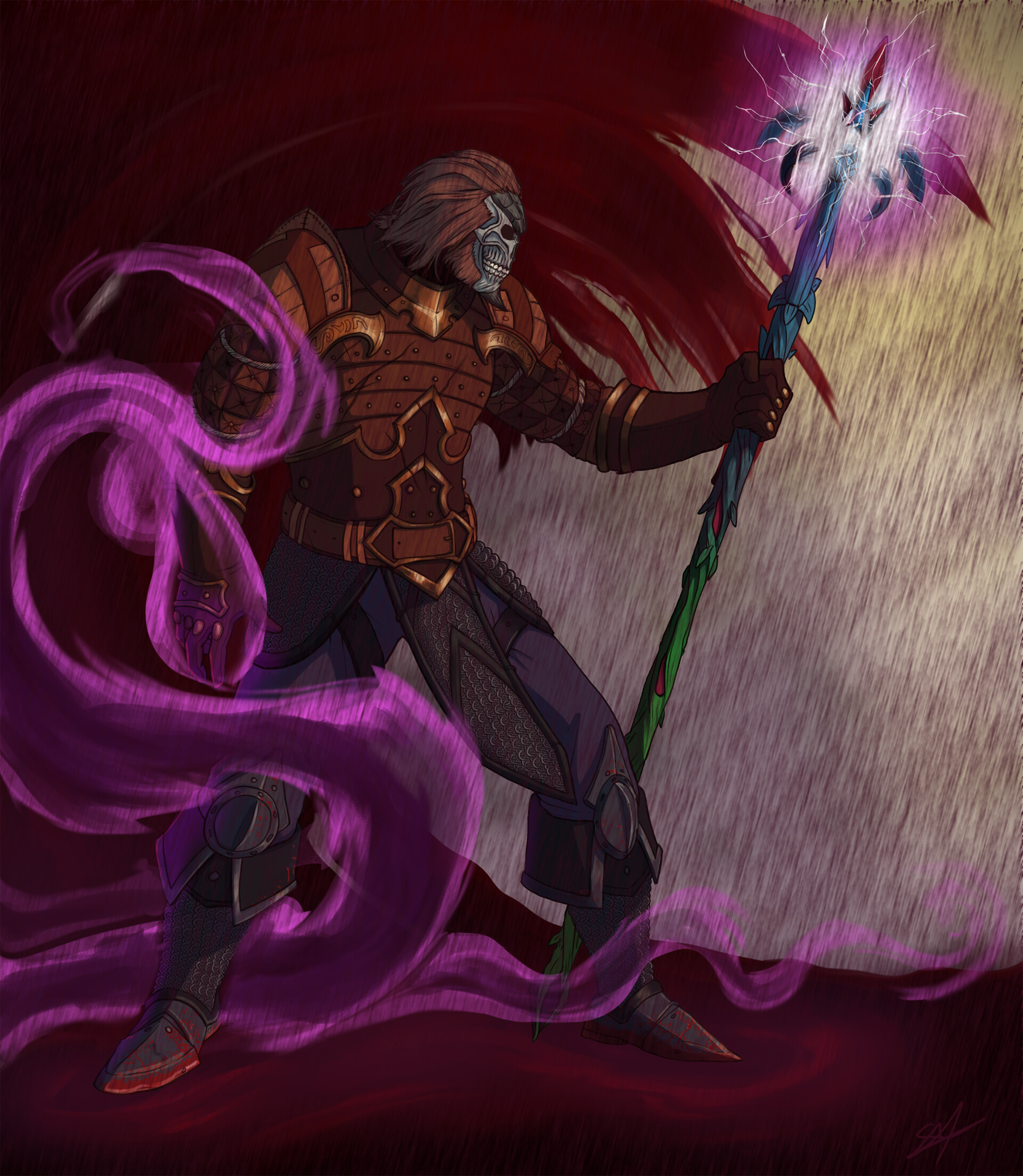 ArtStation - Undead Necromancer (DOS2 fan art)