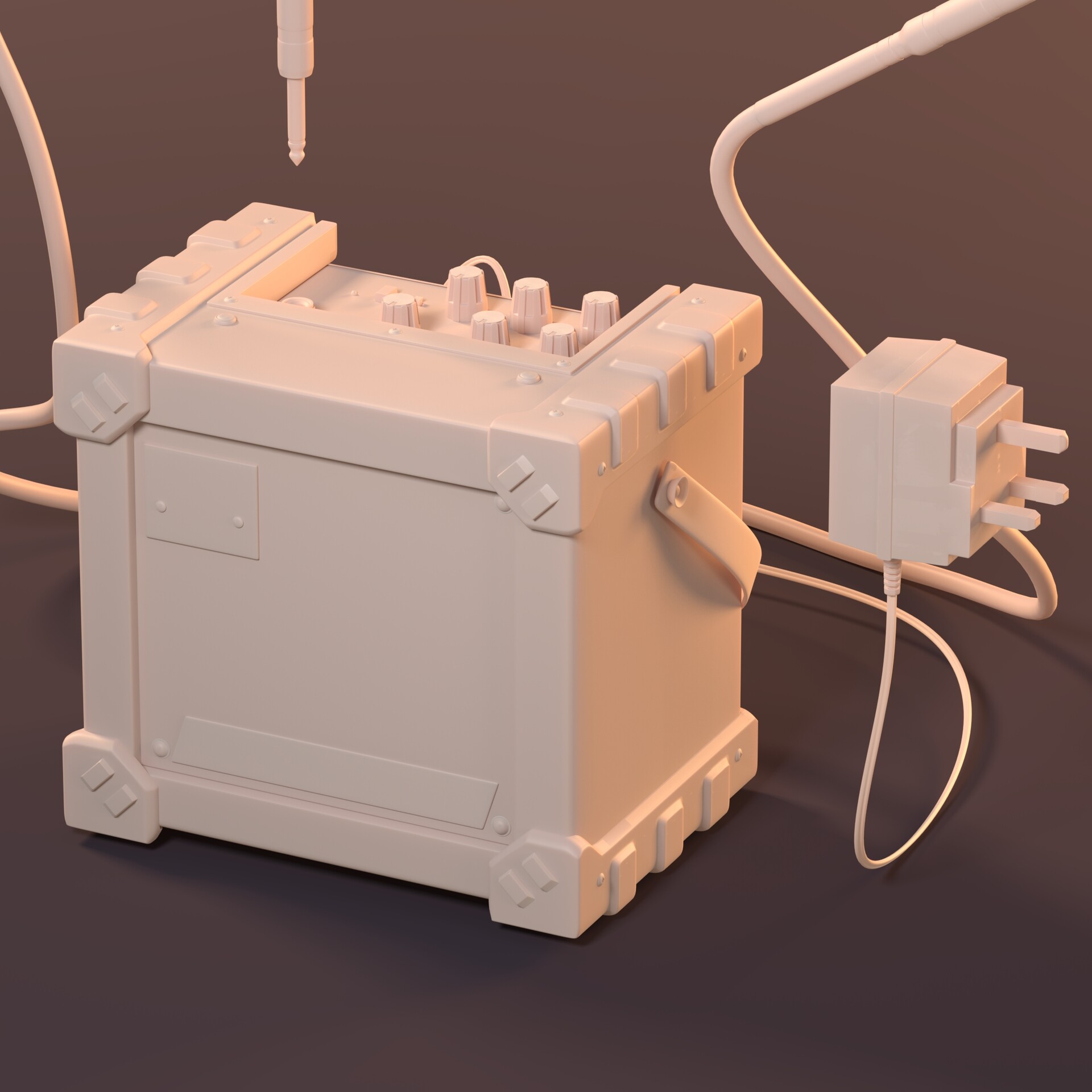 ArtStation - Mini-Amp model