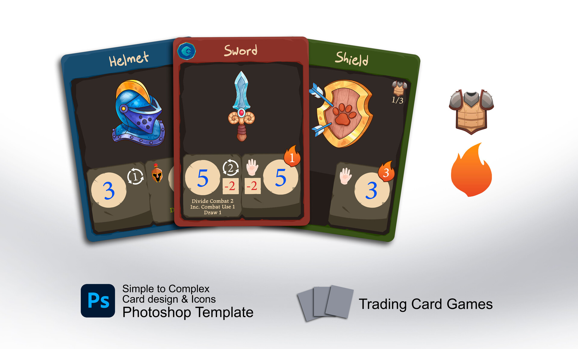 ArtStation - Project in Dev - Card design