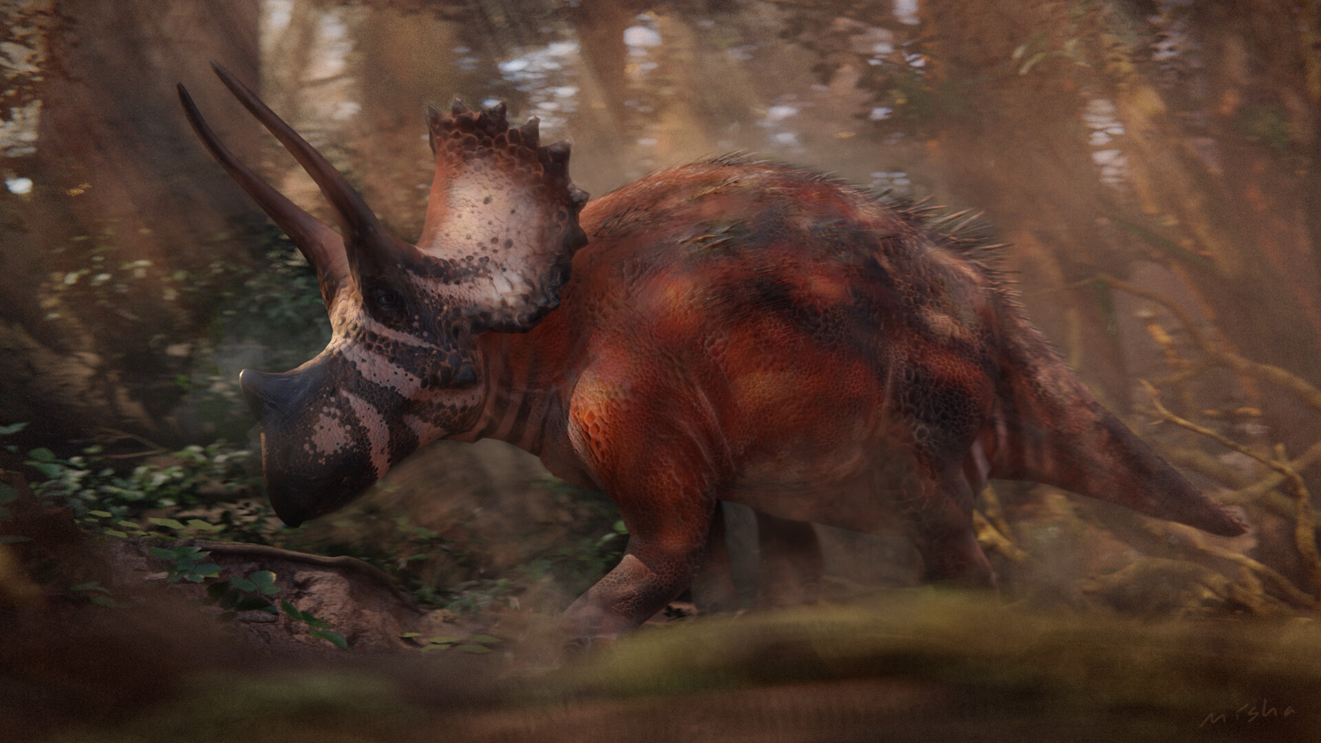 ArtStation - Triceratops horridus