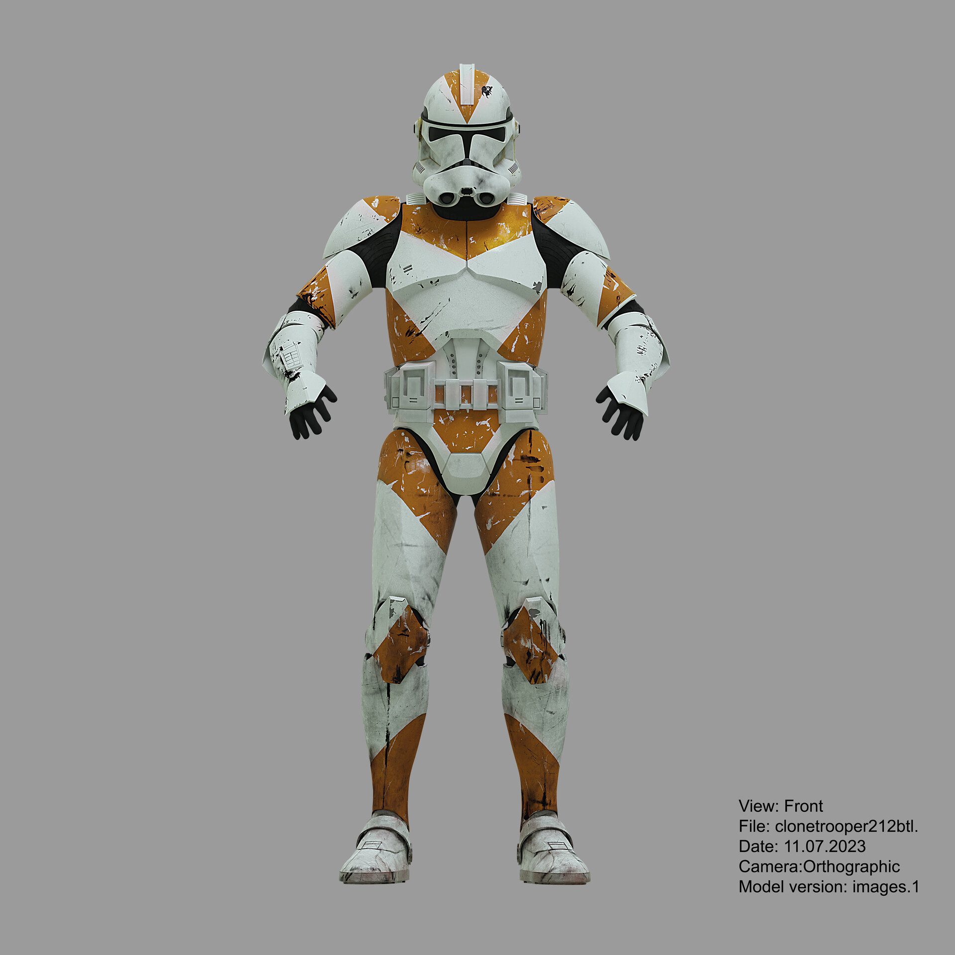 ArtStation - Clone Trooper 212 battalion