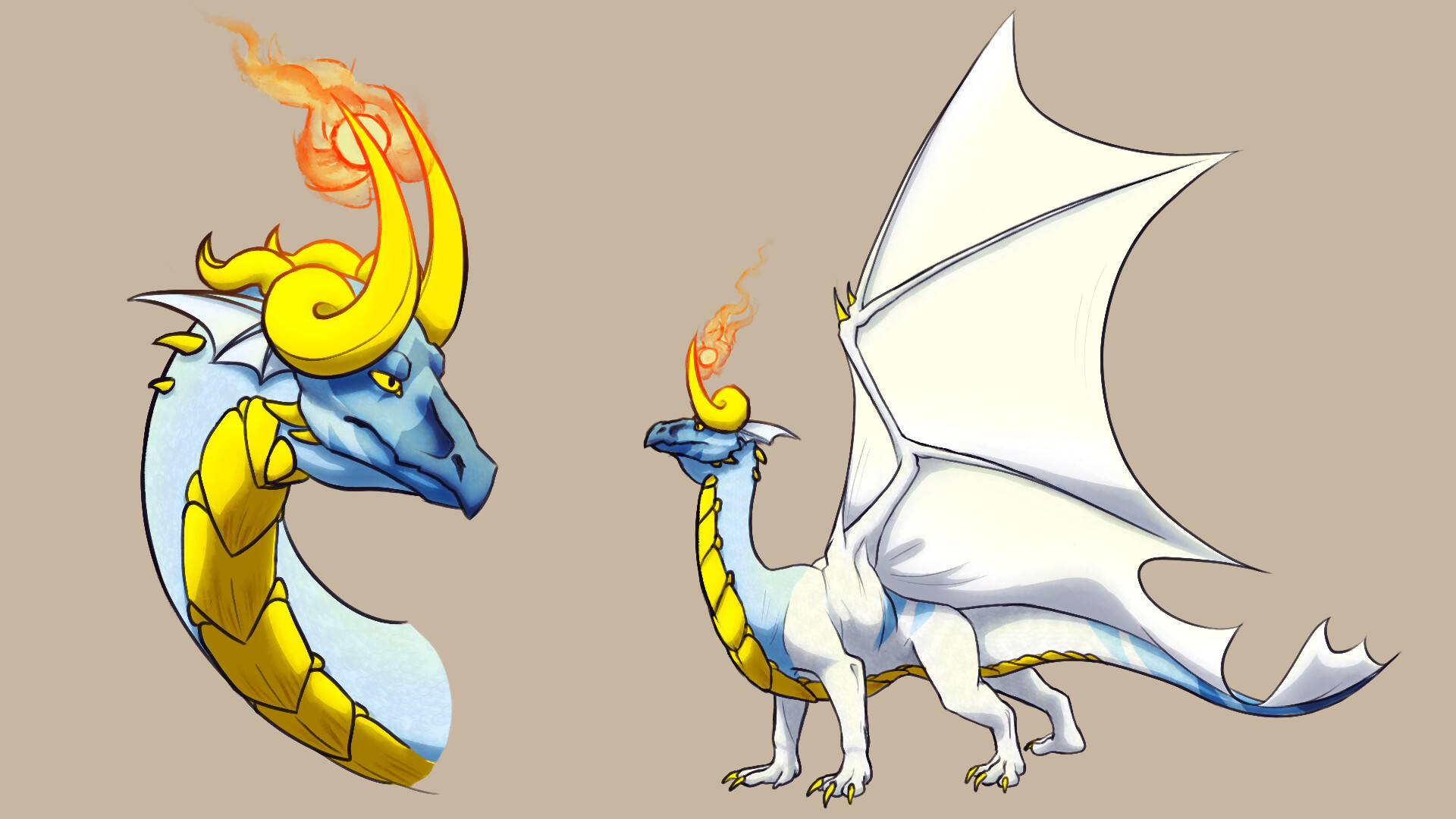 ArtStation - White Dragon Design