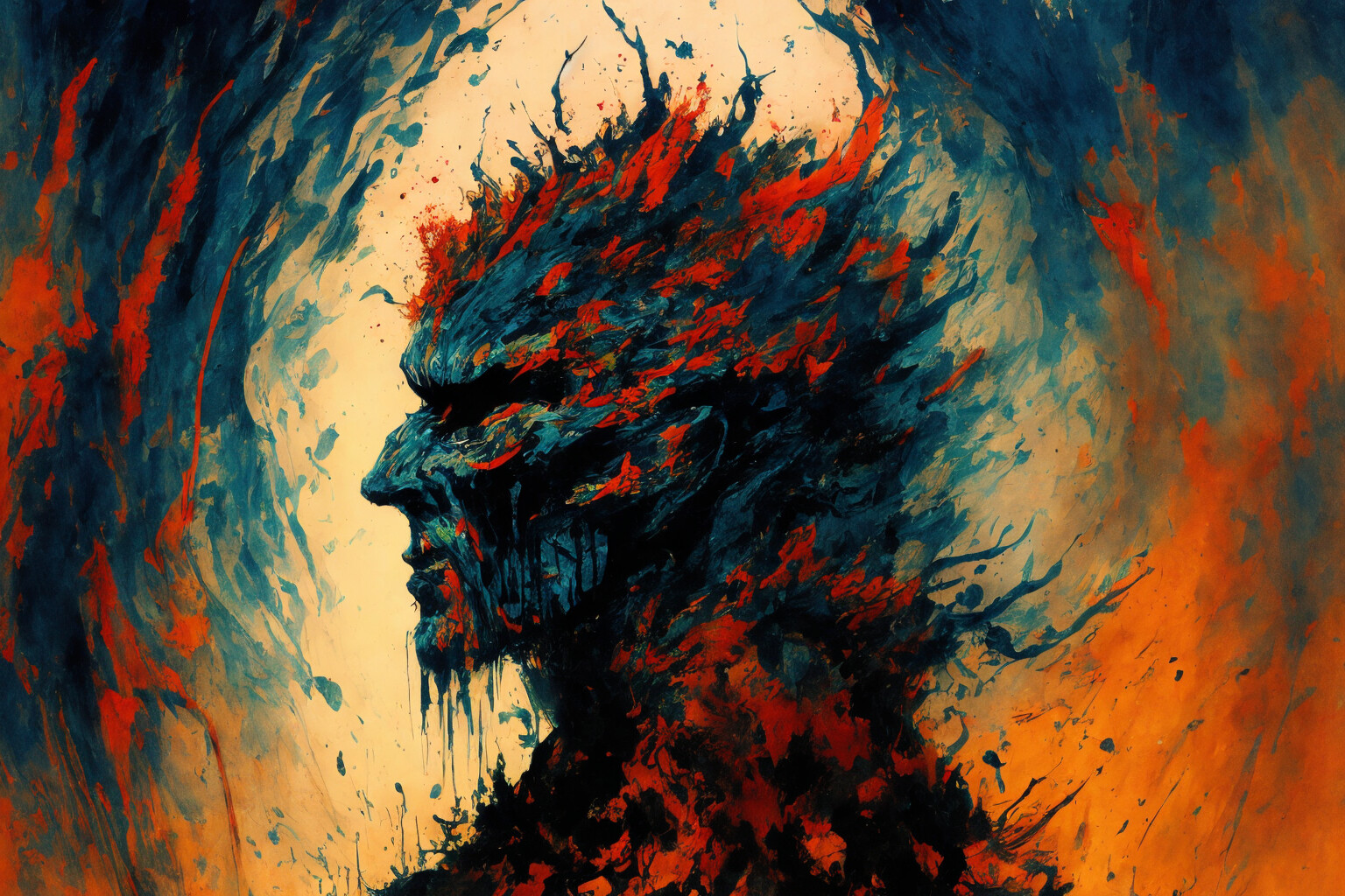 ArtStation - Evil spirit 01