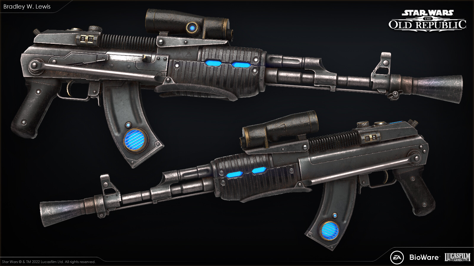 Bradley Lewis - SWTOR | B3-K2 Weapon Set