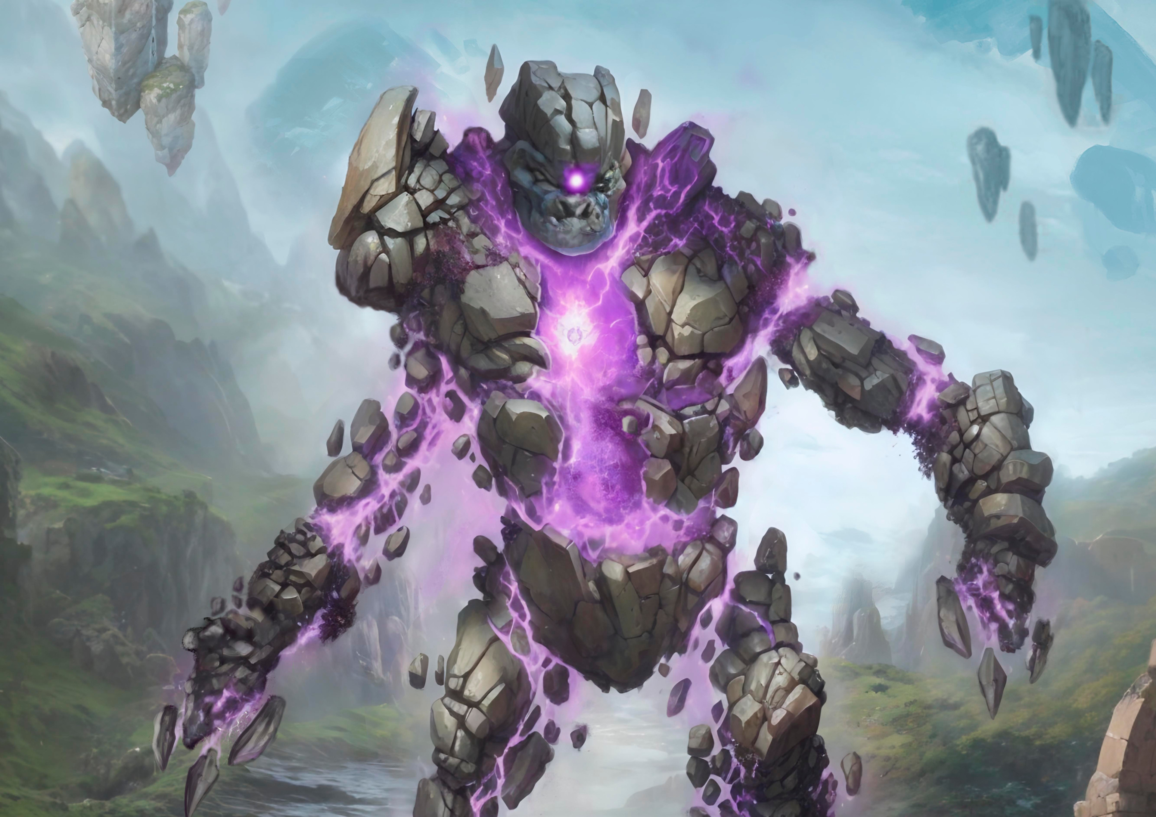 Diego Lafuente - Elemental golem