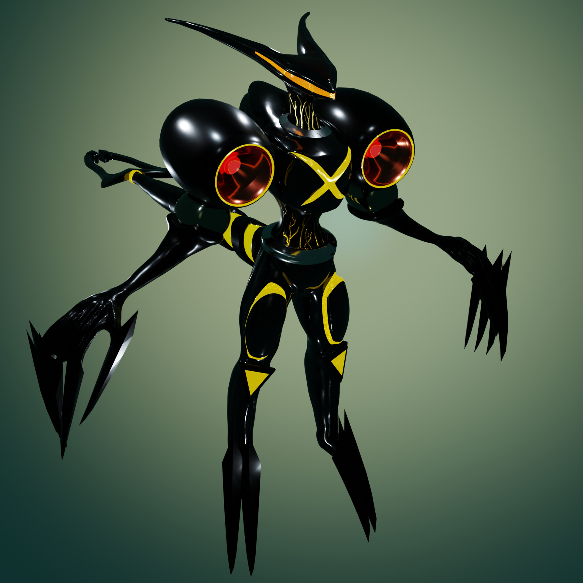 ArtStation - Digimon Character : Cyberdramon