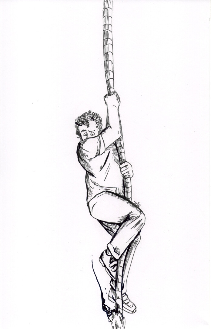ArtStation - Daily Sketch: Climb