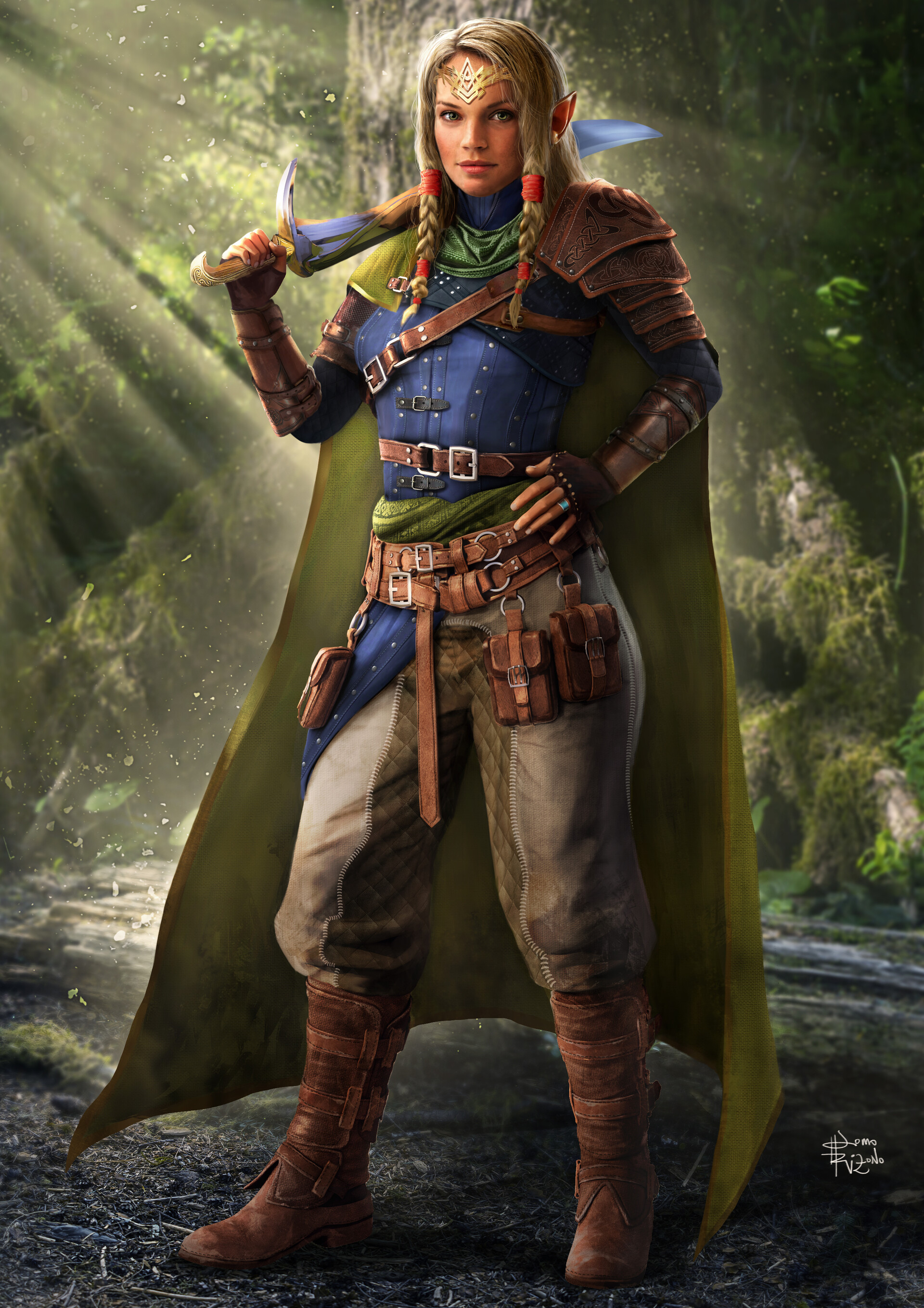 ArtStation - Nara - "The Chronicles of Elaria"