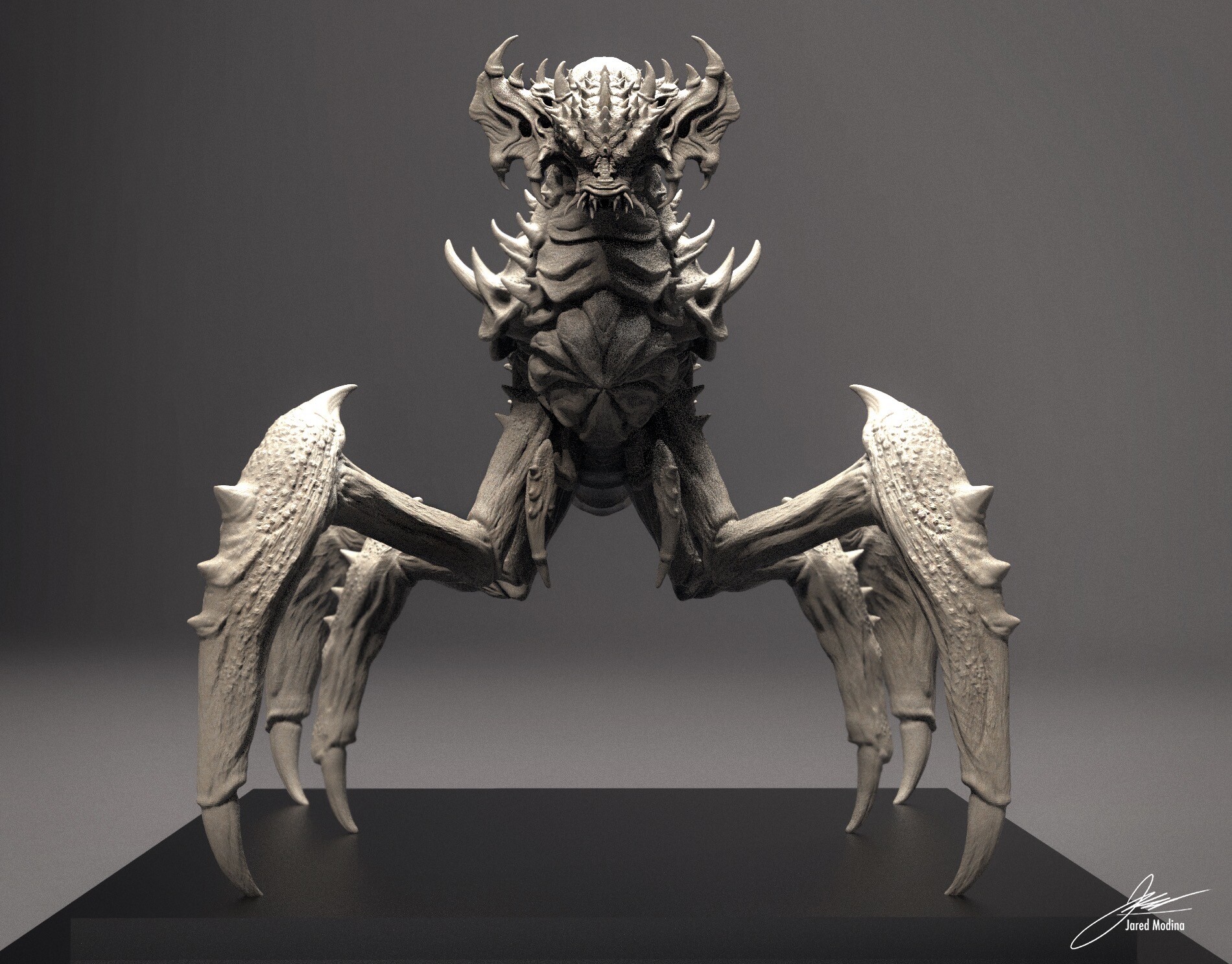 MonsterVerse Destroyah Redesign (Juvenile Form) Redesign Concept Art by ...