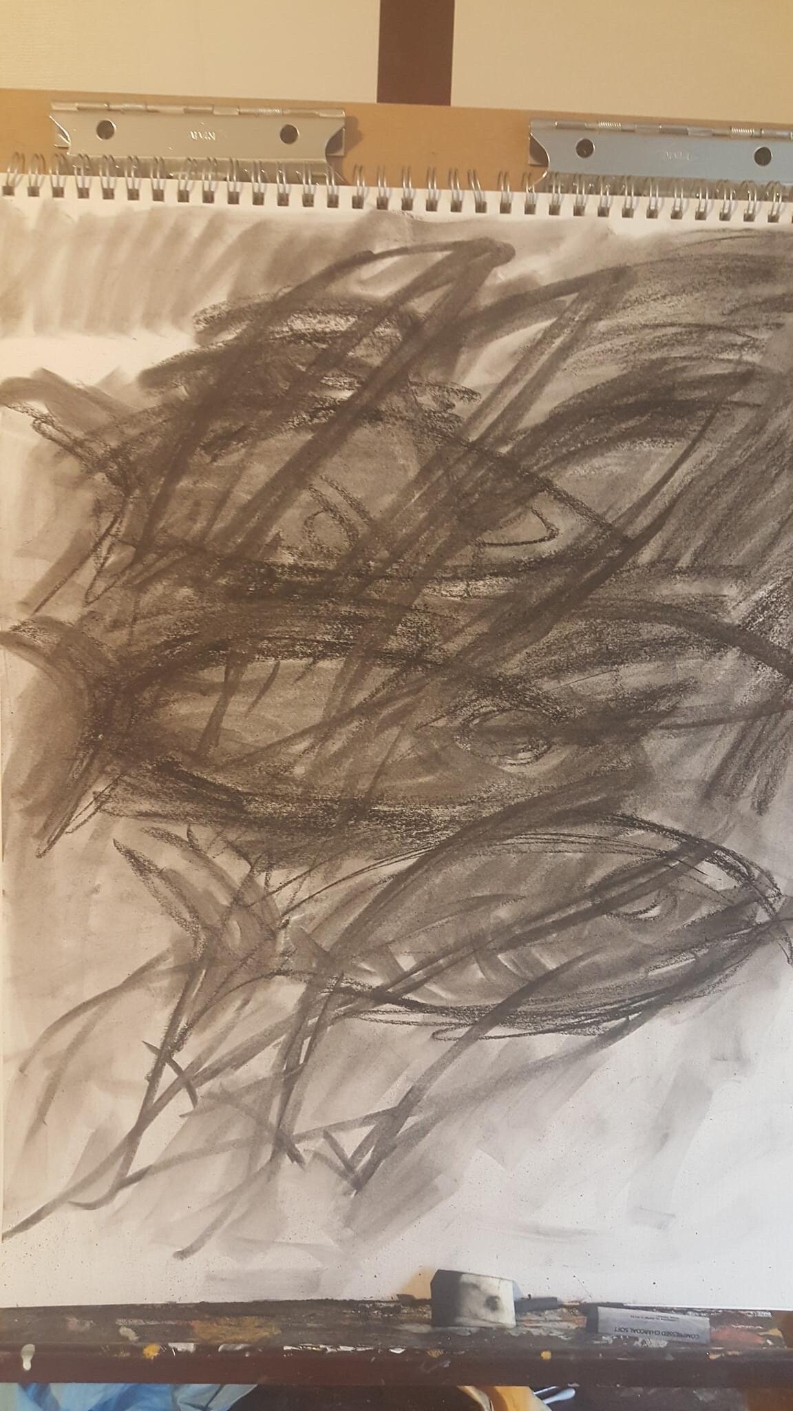 ArtStation - Abstract charcoal