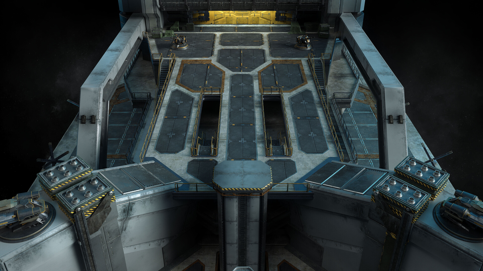 KitBash3D - "Future Warfare" - 3D Models & Materials Kit