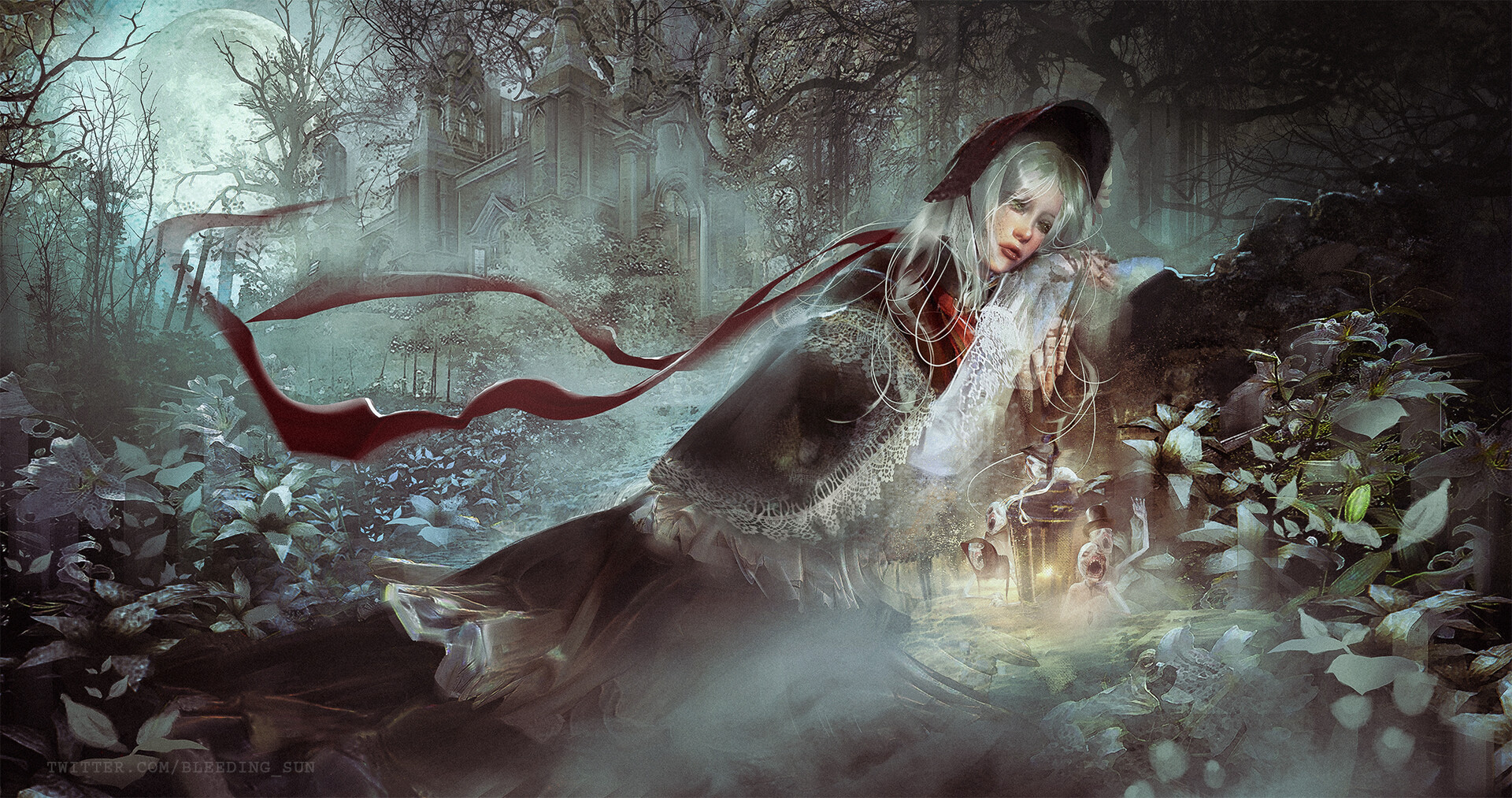 ArtStation - Waiting for the Hunter | Bloodborne