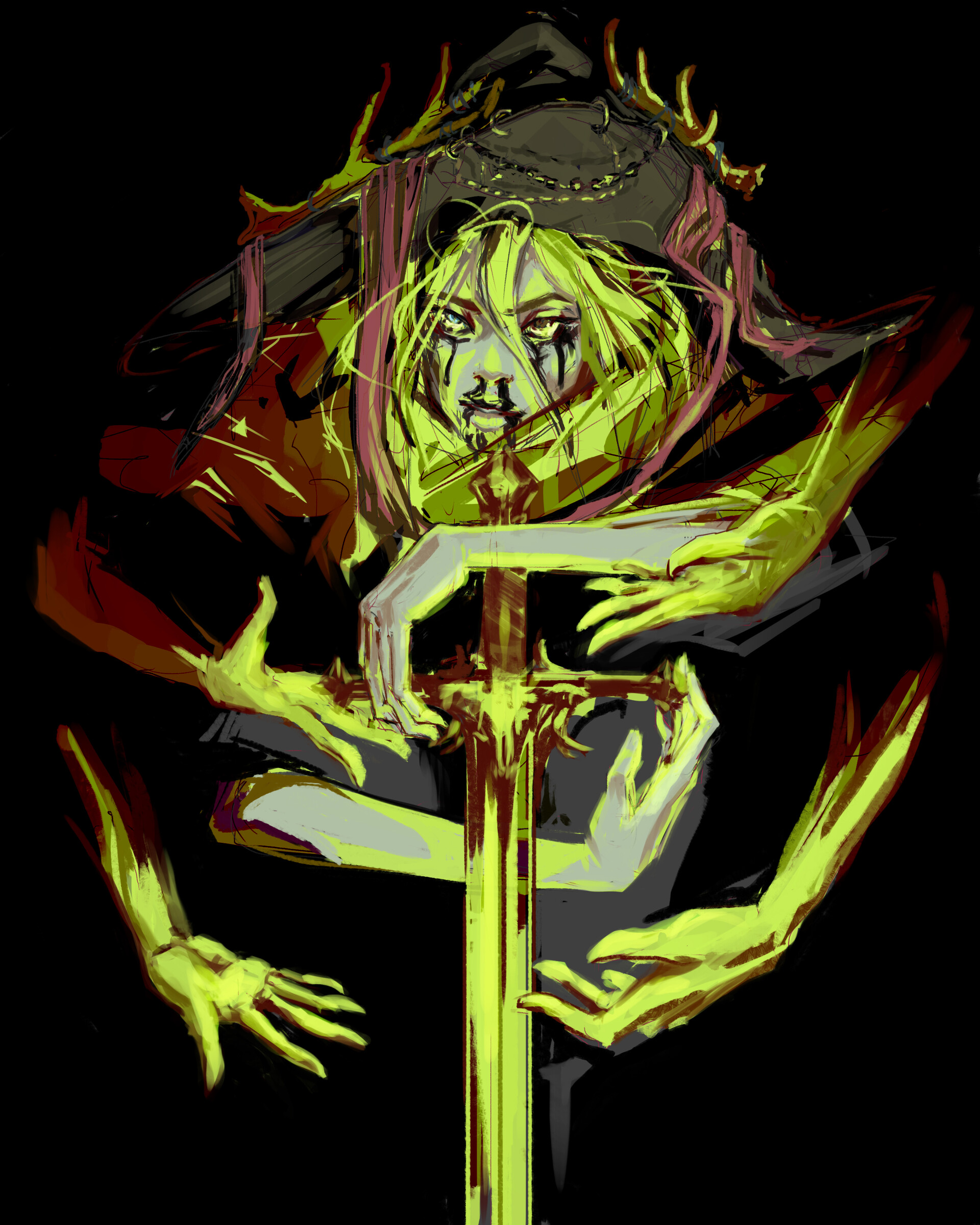 ArtStation - sword witch