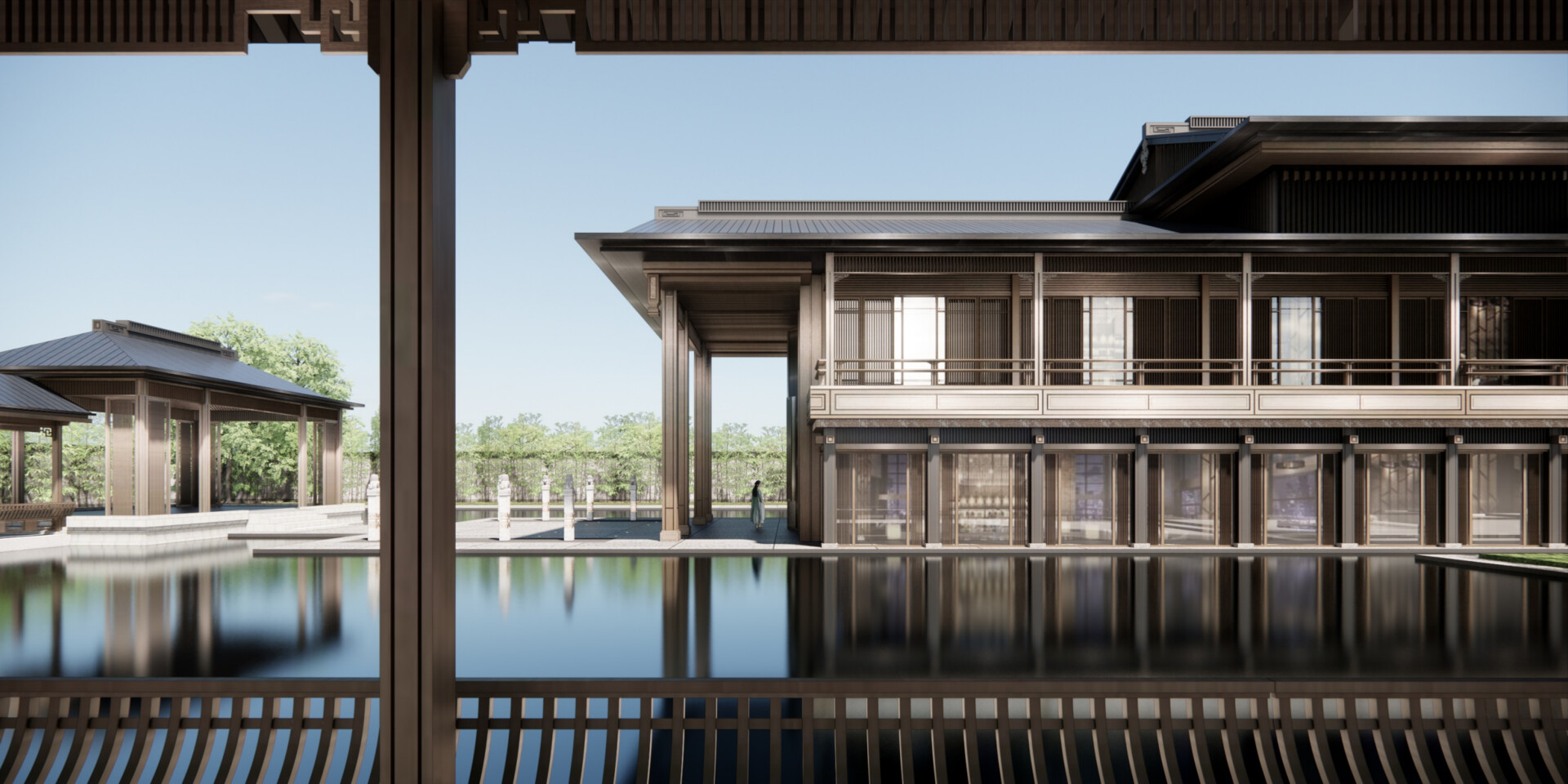 ArtStation - Asian Style luxury Club house