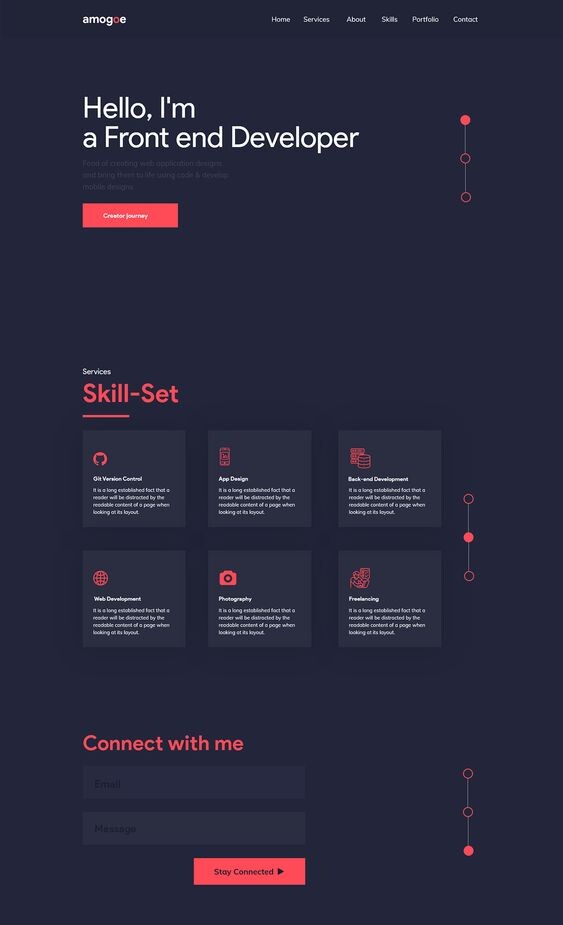 ArtStation - Website Template