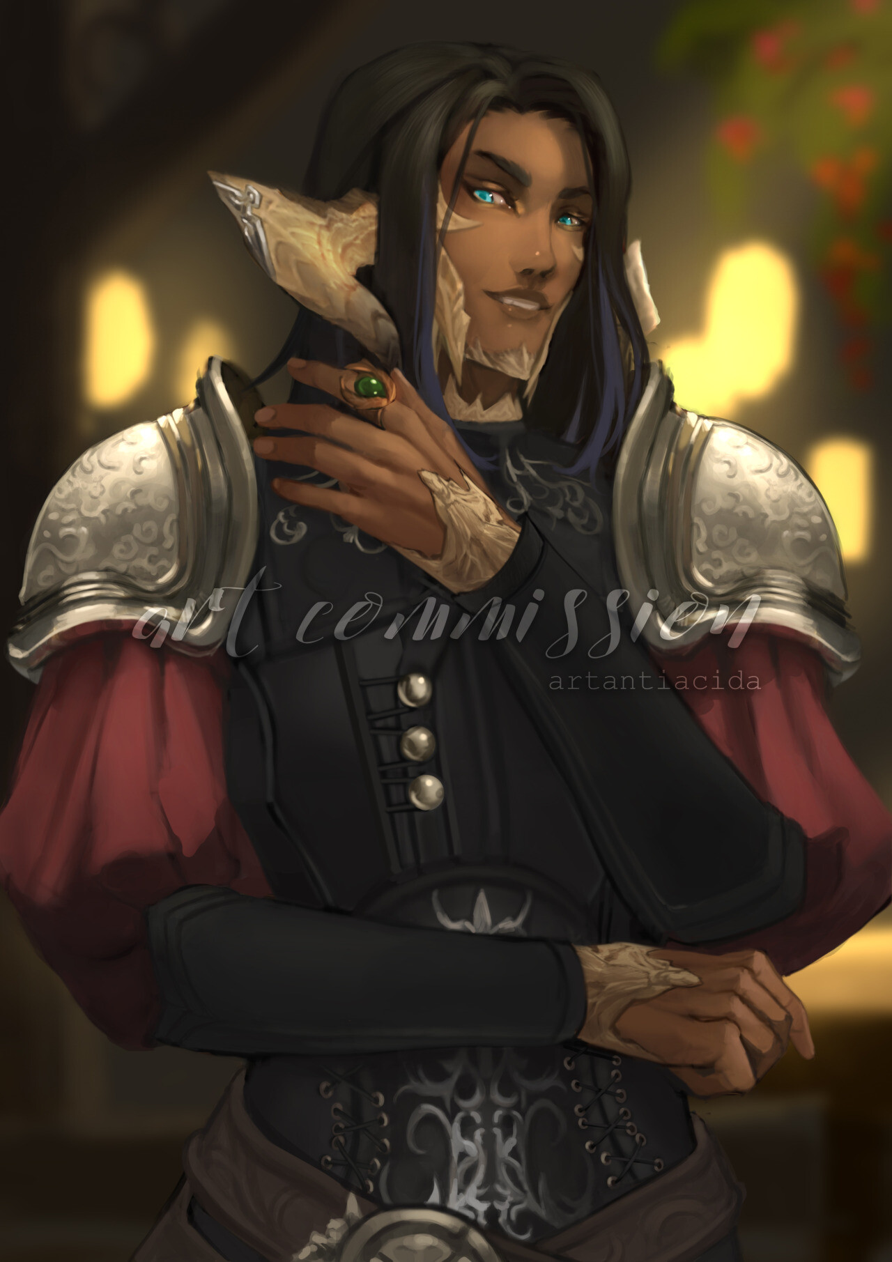 ArtStation - FFXIV WoL Commission #2