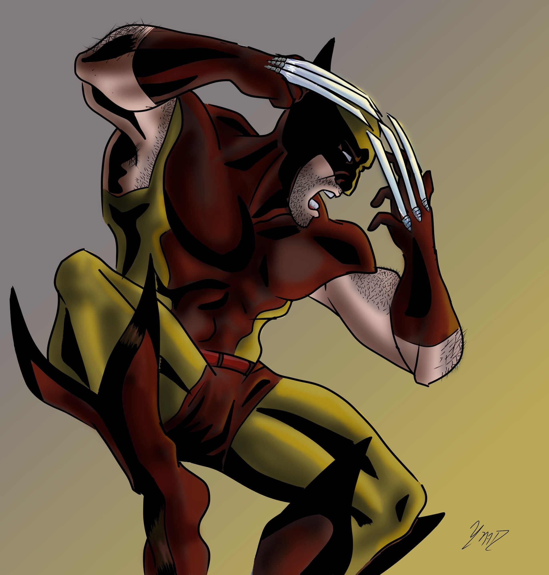 ArtStation - Wolverine