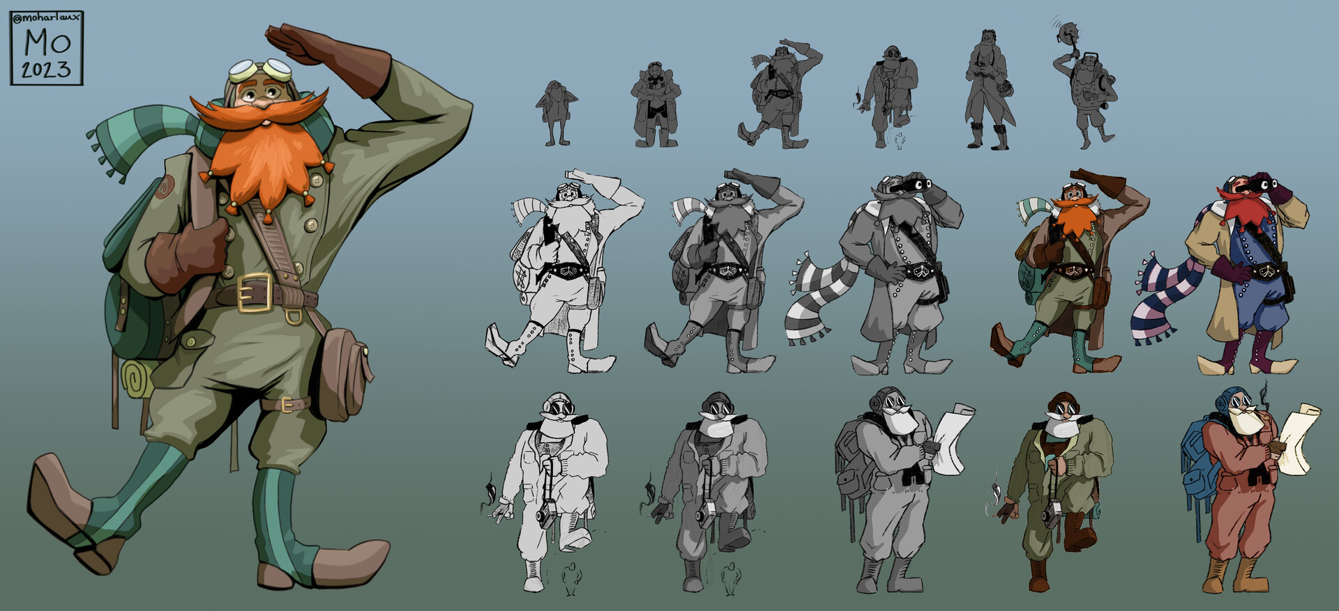 ArtStation - Cryptozoologist pilot