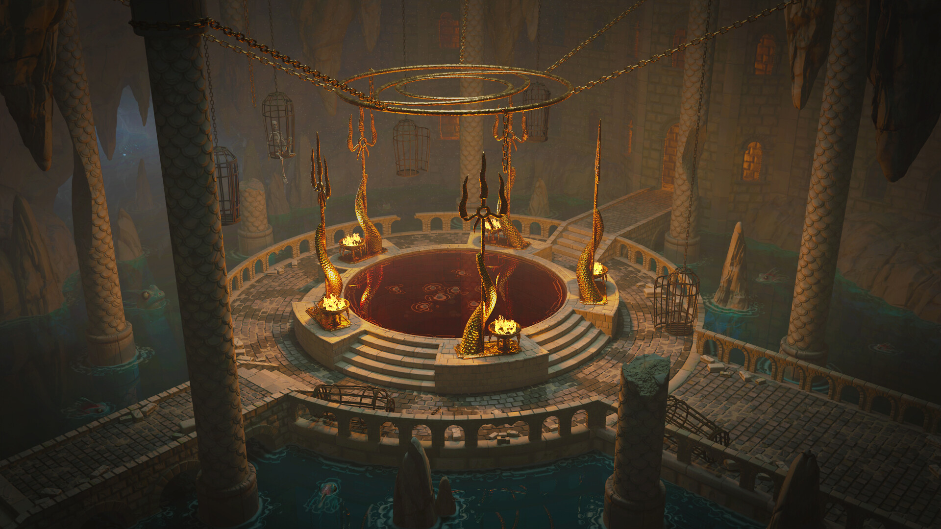 ArtStation - The cult of Dagon