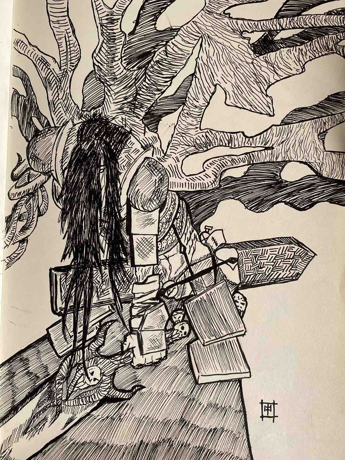 ArtStation - Corrupted Archangel