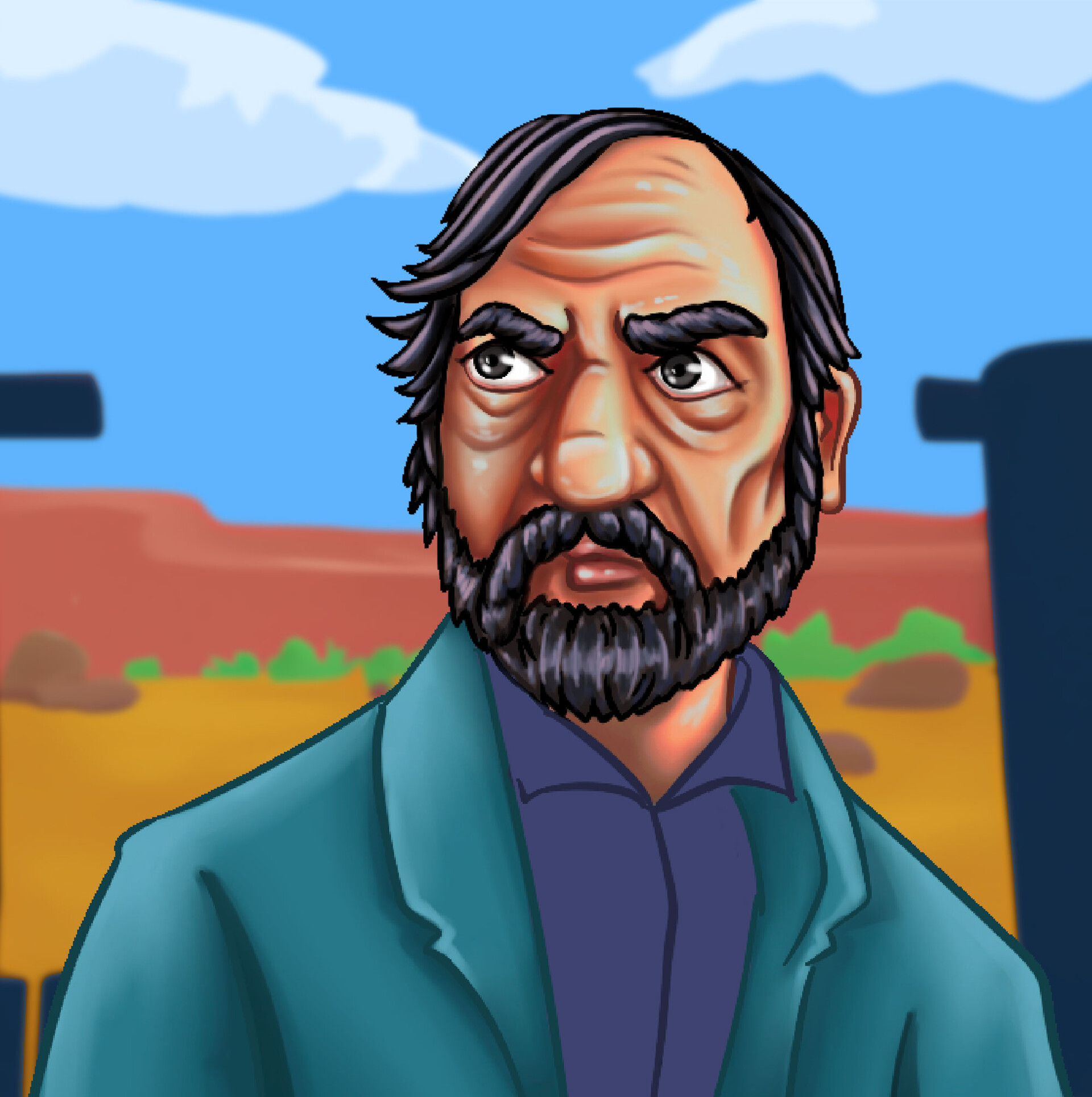 ArtStation - Game art characters for western game