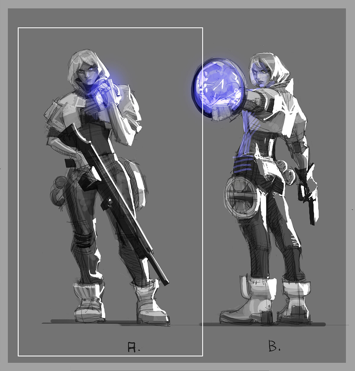 Su Ke - VALORANT agent key art. Deadlock & Ep.7 key art & Sketches