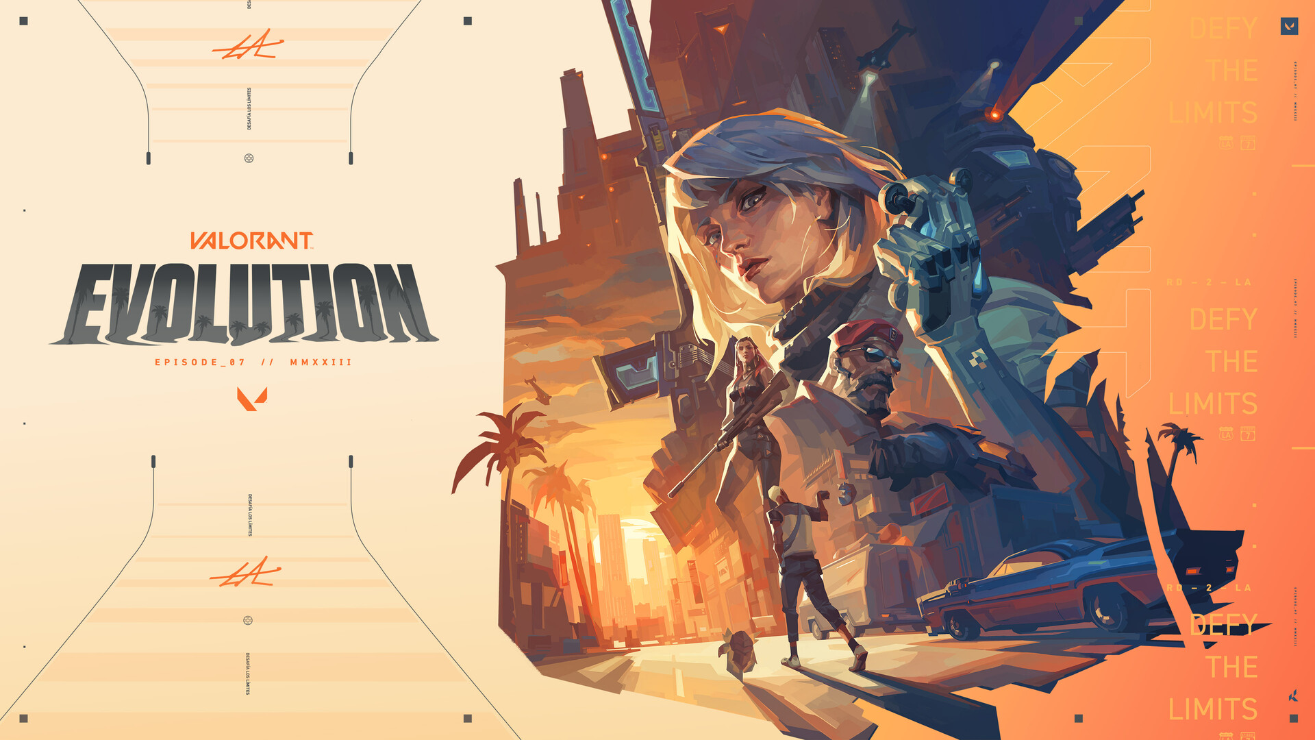 Su Ke - VALORANT agent key art. Deadlock & Ep.7 key art & Sketches