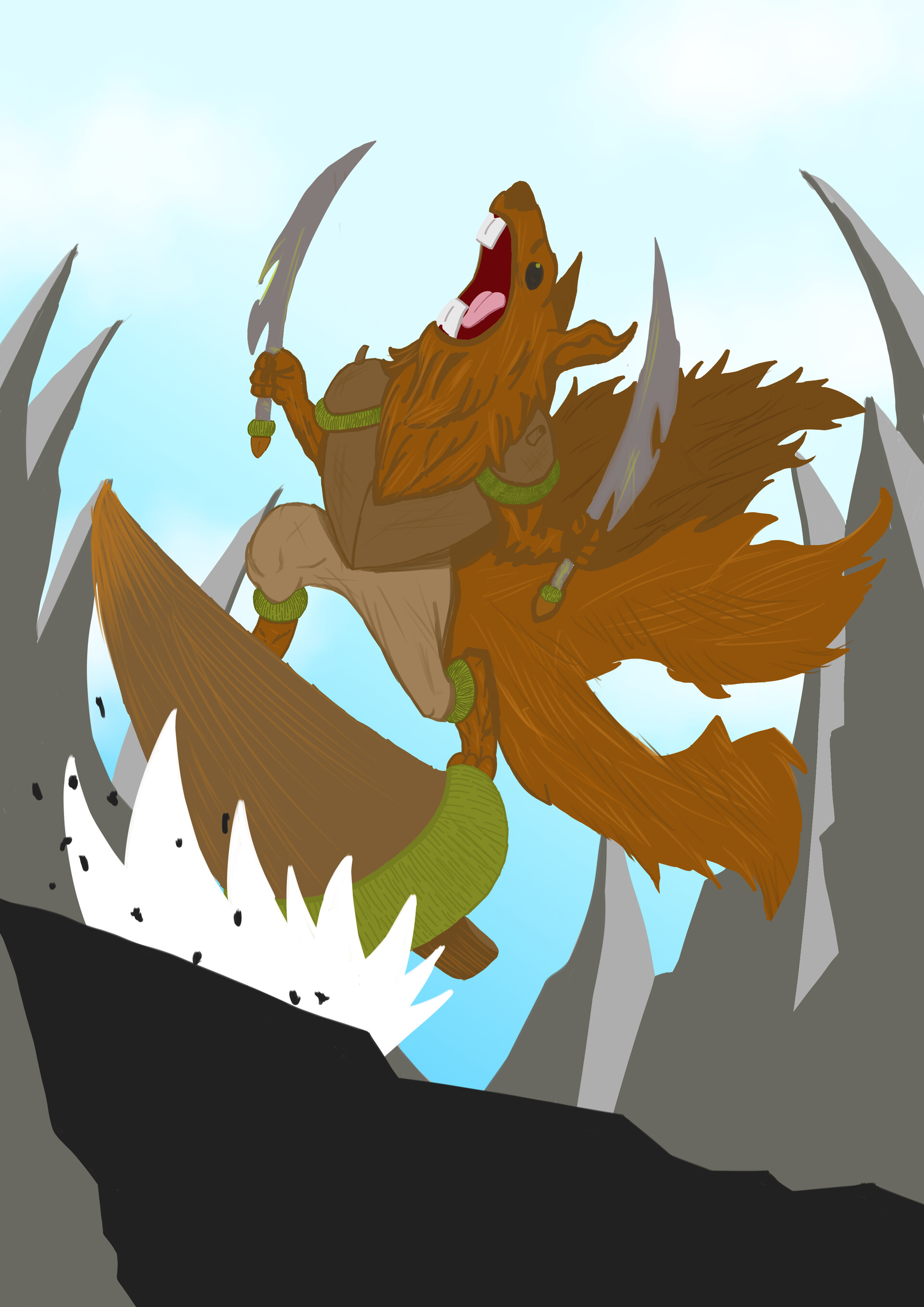 ArtStation - Ataski, Nature's Avenger