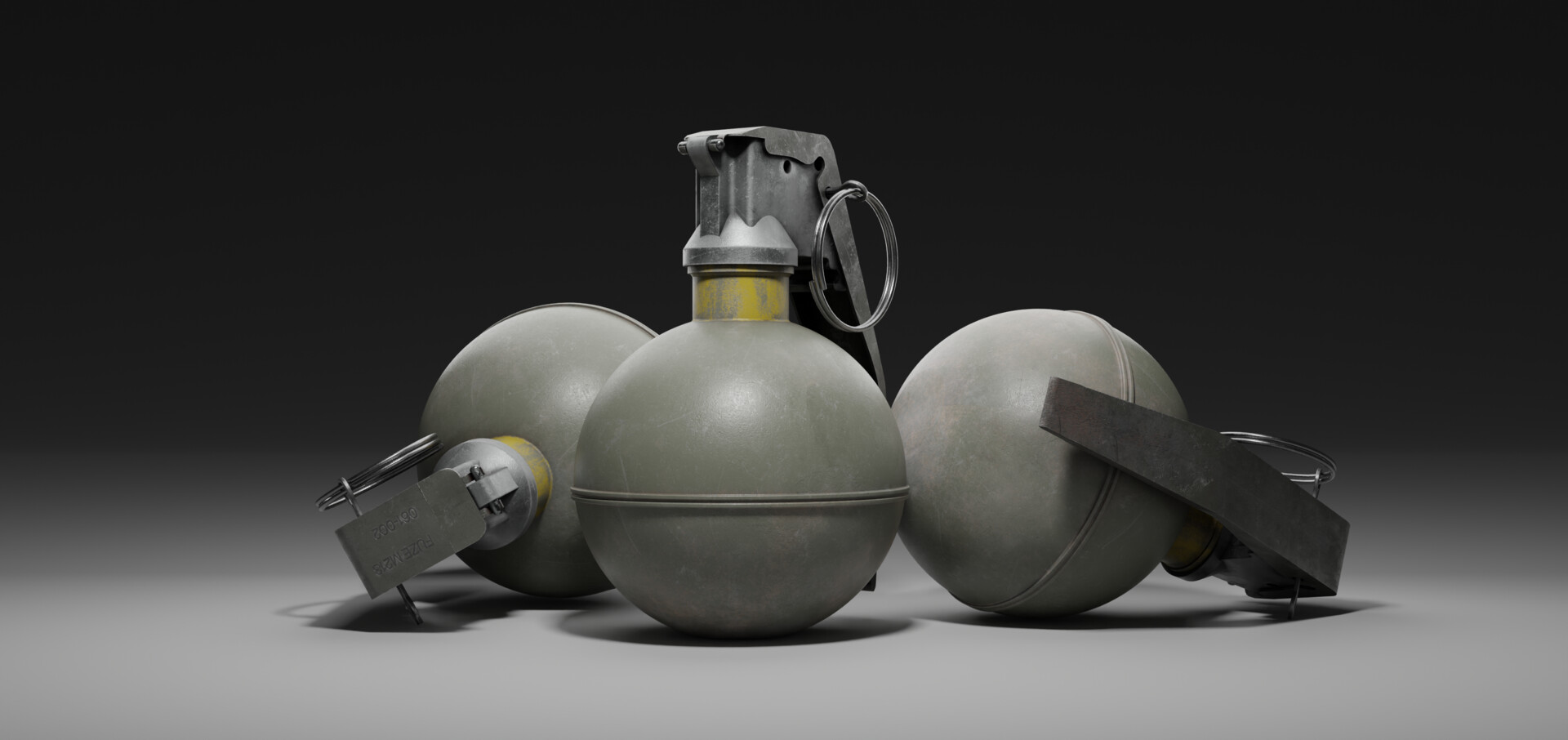 Mattia De Cinti - M67 Hand Grenade - Props