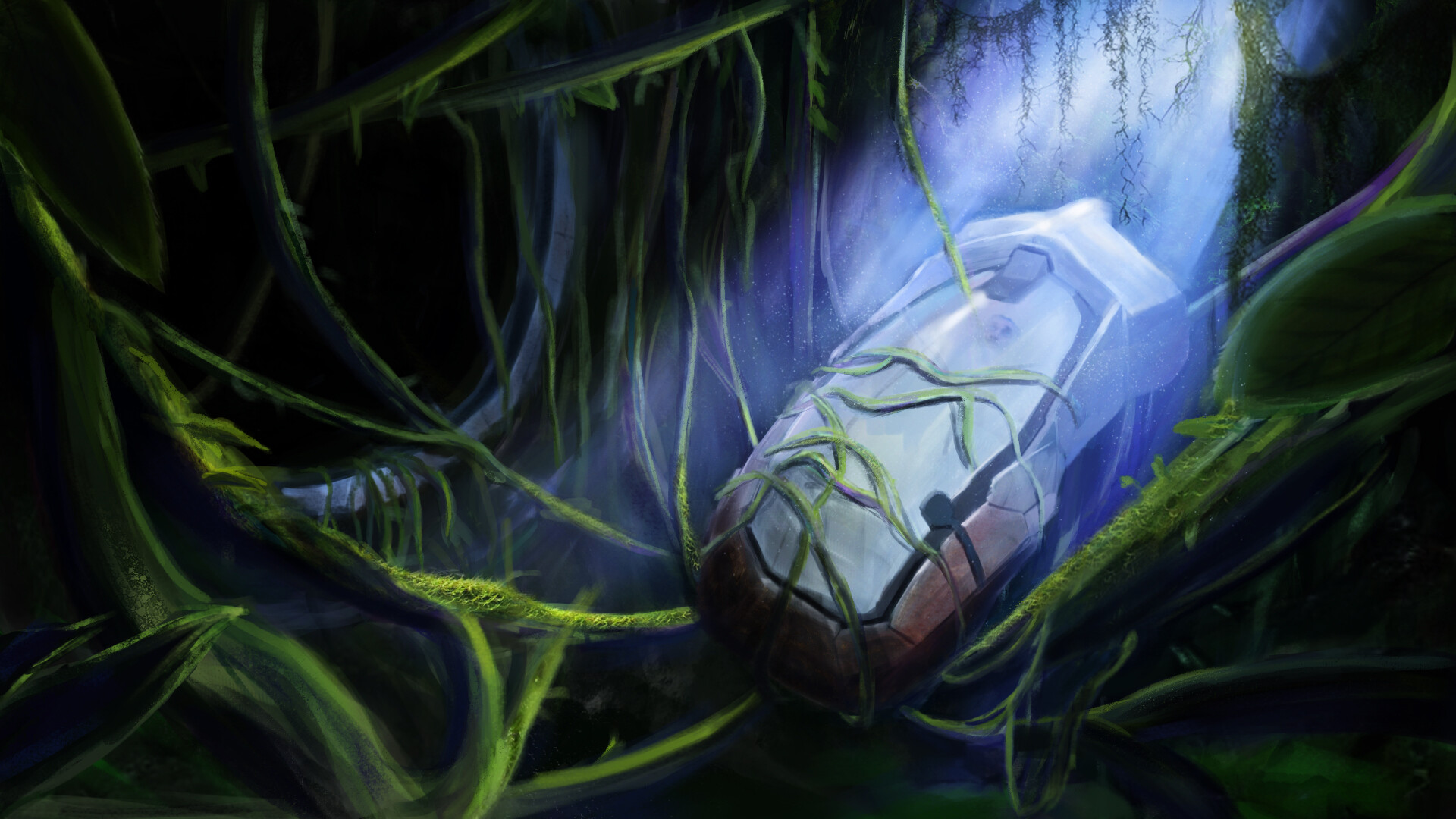 ArtStation - Tangled Dream | Digital Painting