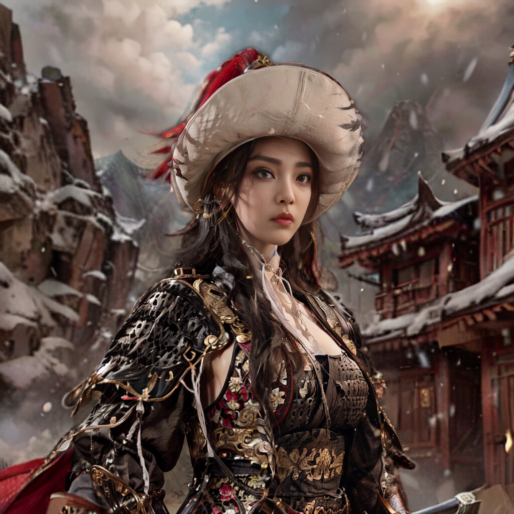 ArtStation - Chinese Ming Dynasty Female Warrior