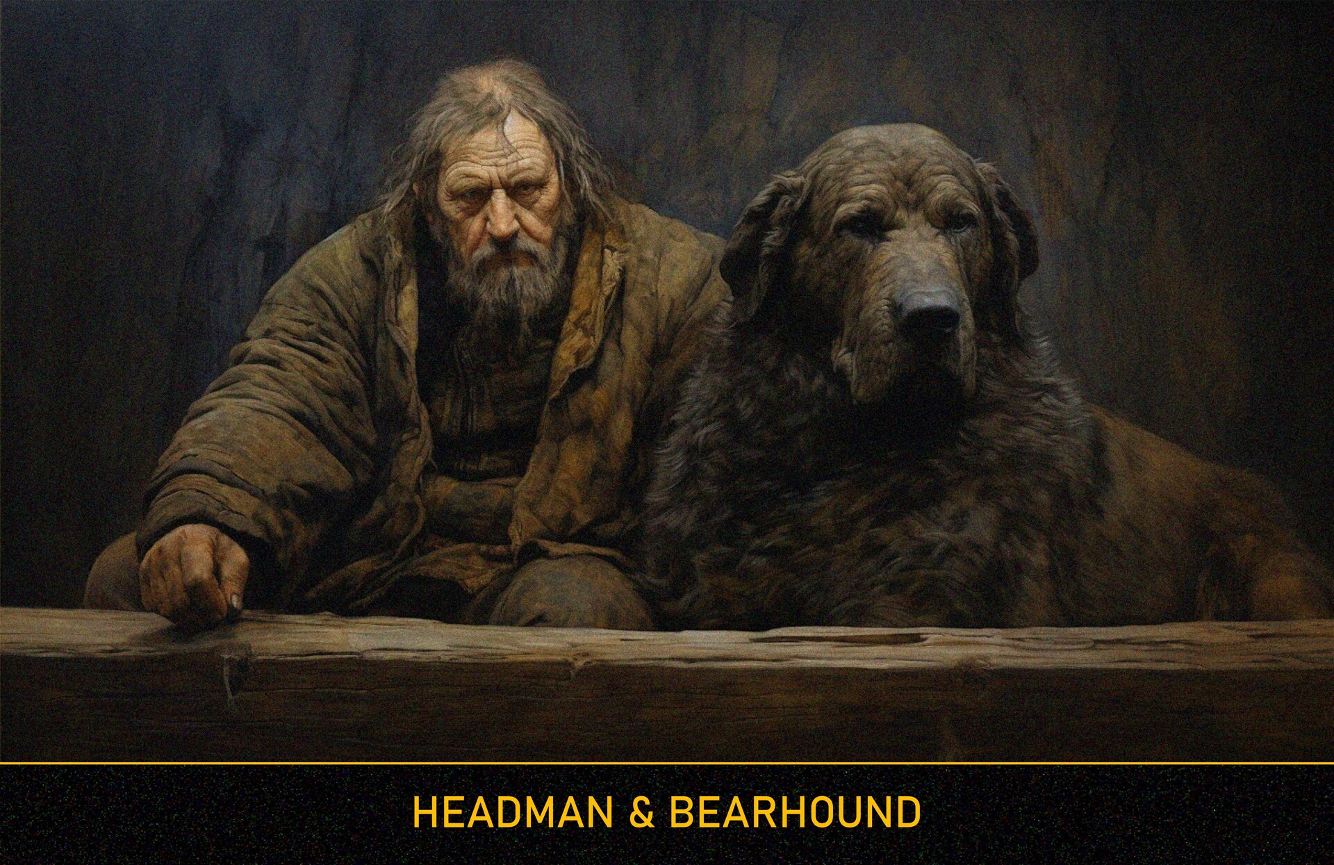 ArtStation - HEADMAN & BEARHOUND