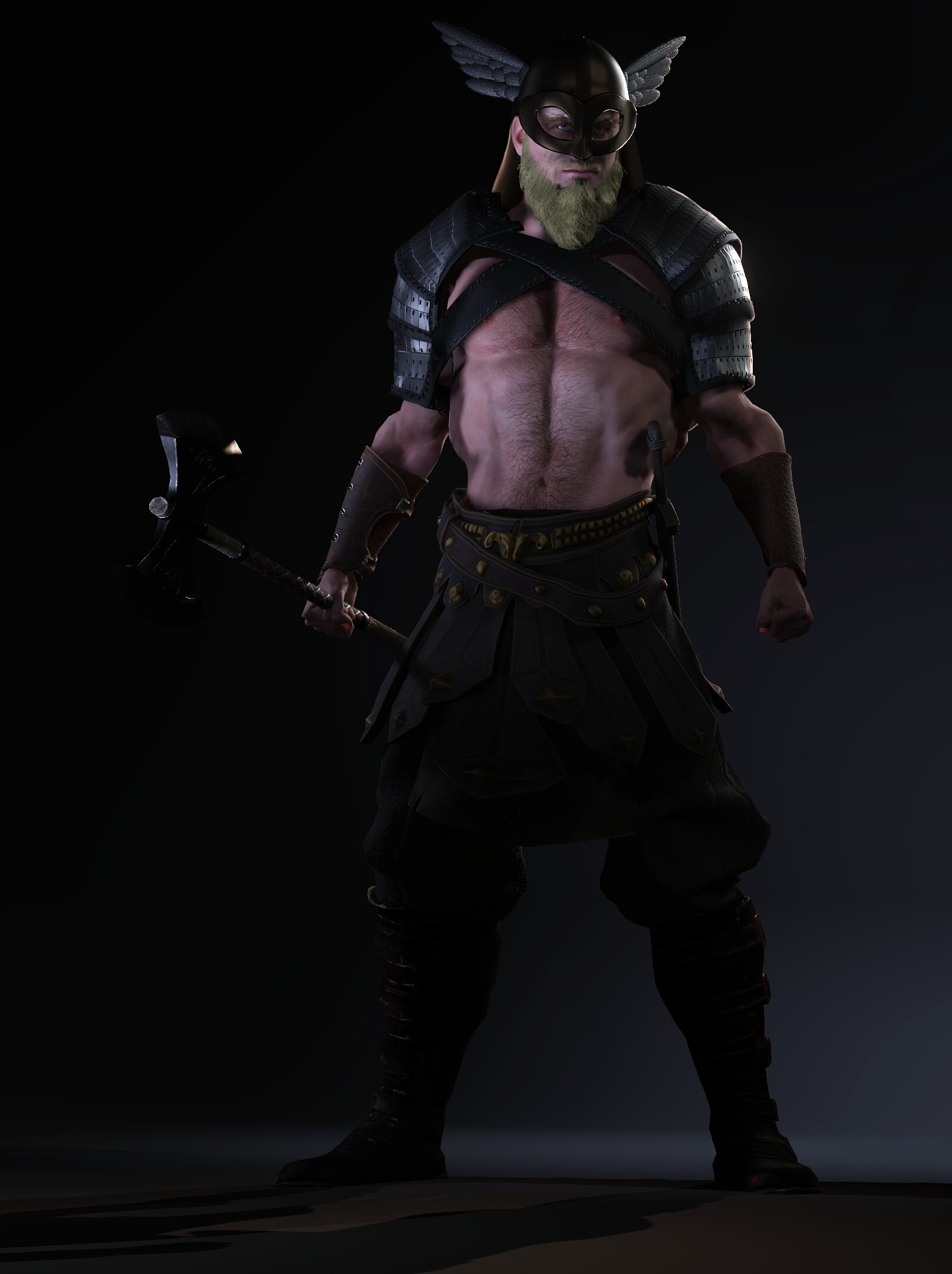 ArtStation - perun, God of thunder, law and order, leader of the pantheon