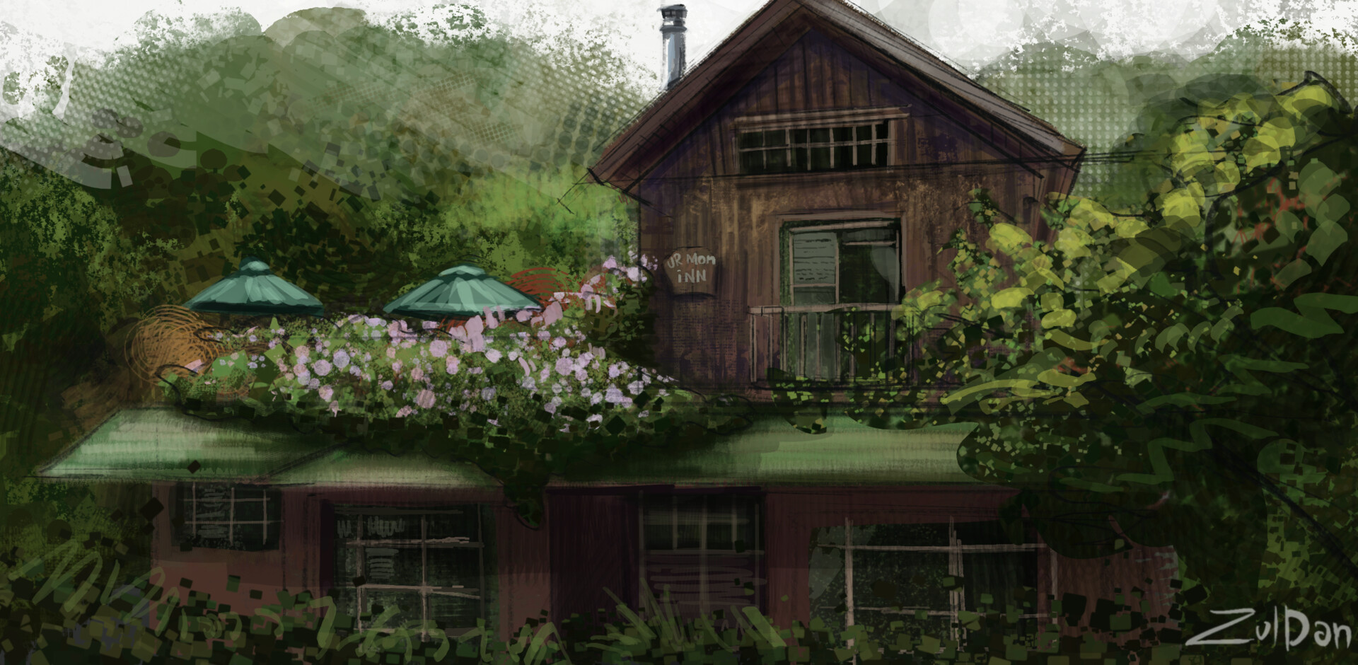 ArtStation - inn illustration