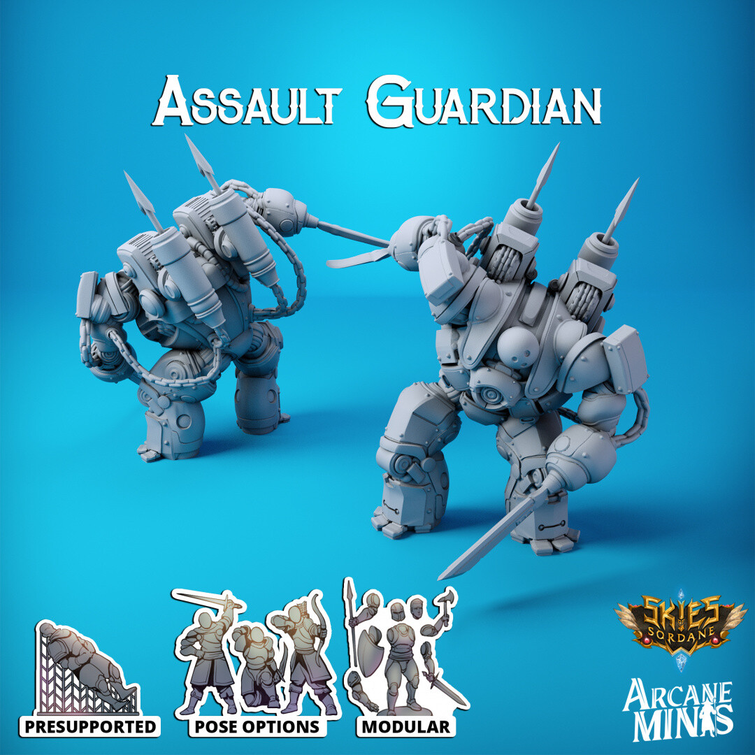 Arcane Minis: Shard Guardian — Assault by Andreo Magno — ProUser.Me