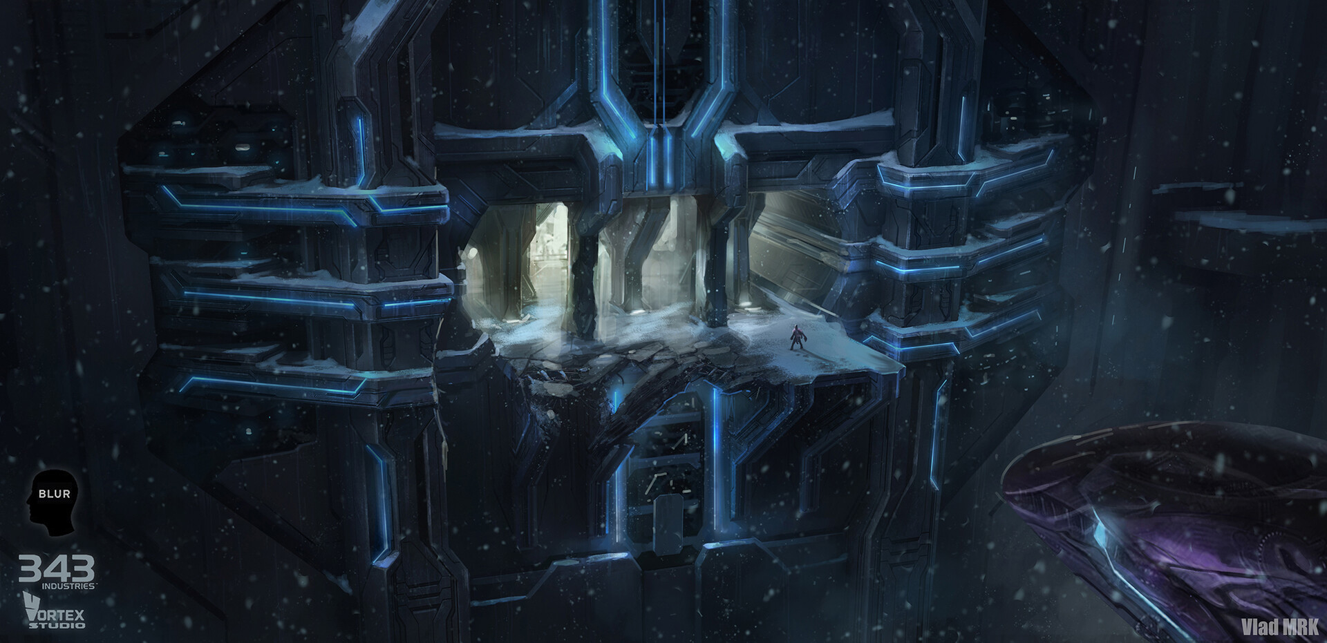 ArtStation - Halo 2 environments