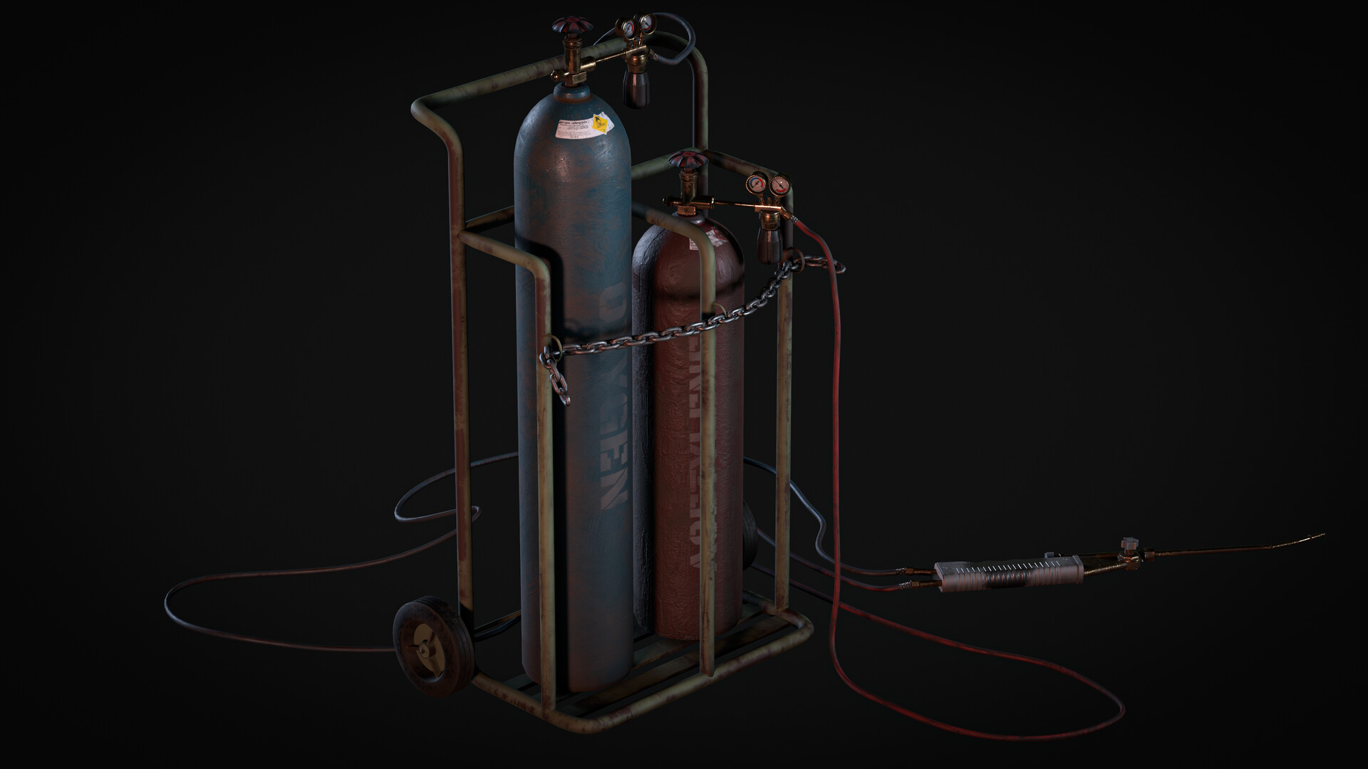 ArtStation - Gas welding