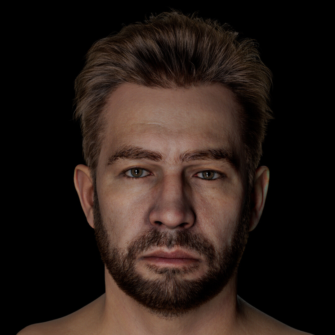 ArtStation - WIP / First attempt to create a groom in Houdini