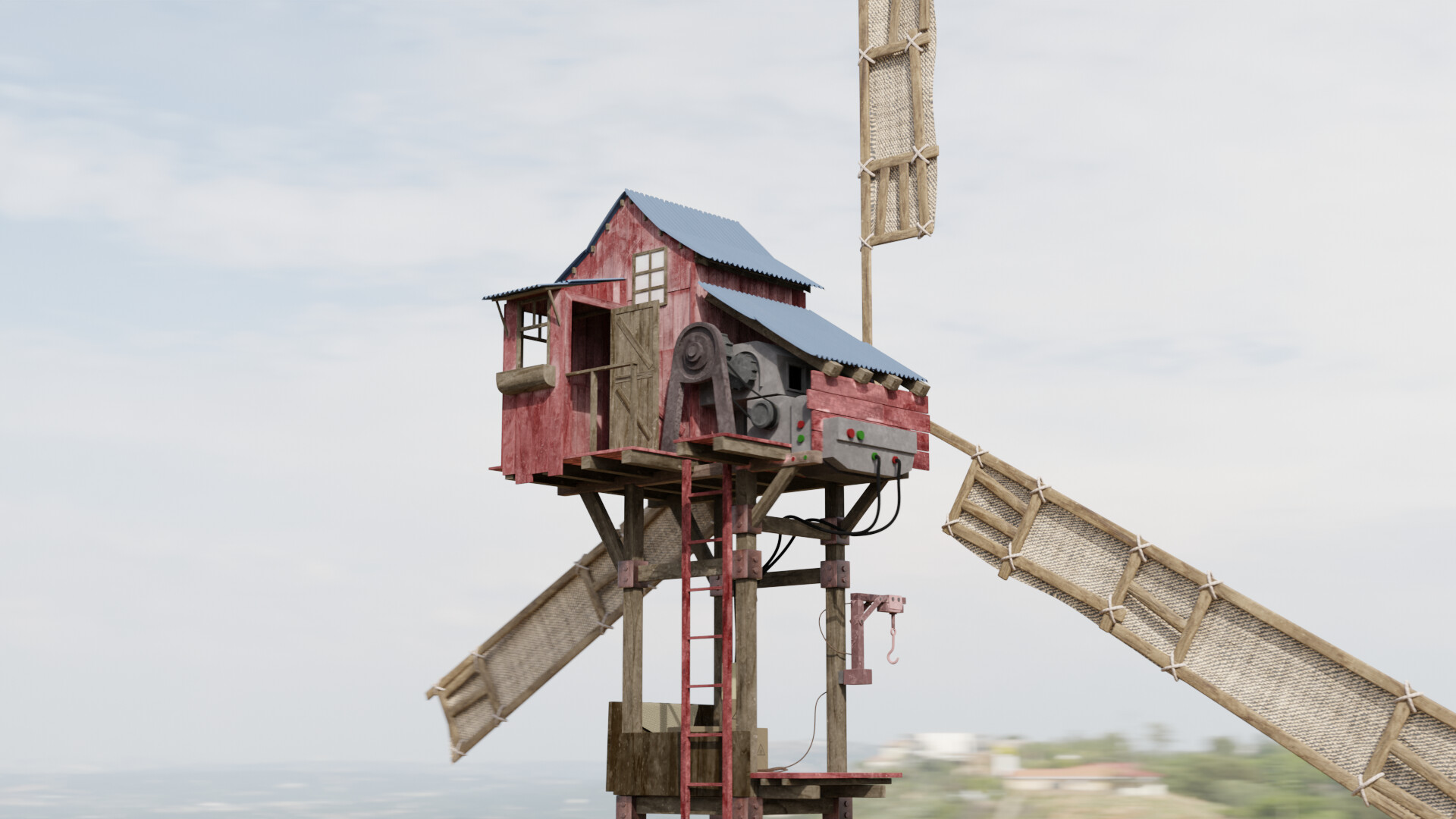 ArtStation - Wind farm