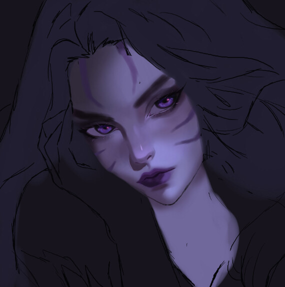 ArtStation - Portrait of Kaisa (League Of Legends)