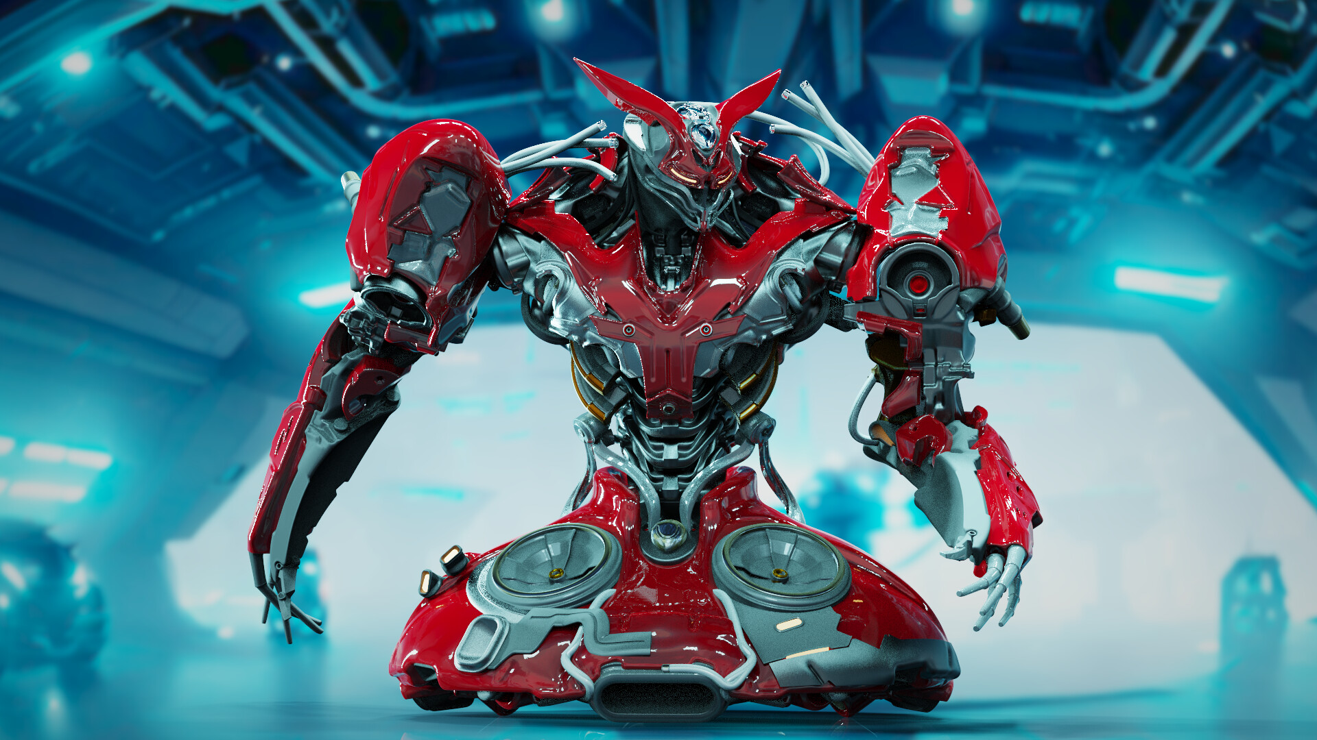 ArtStation - Redbot concept exploration