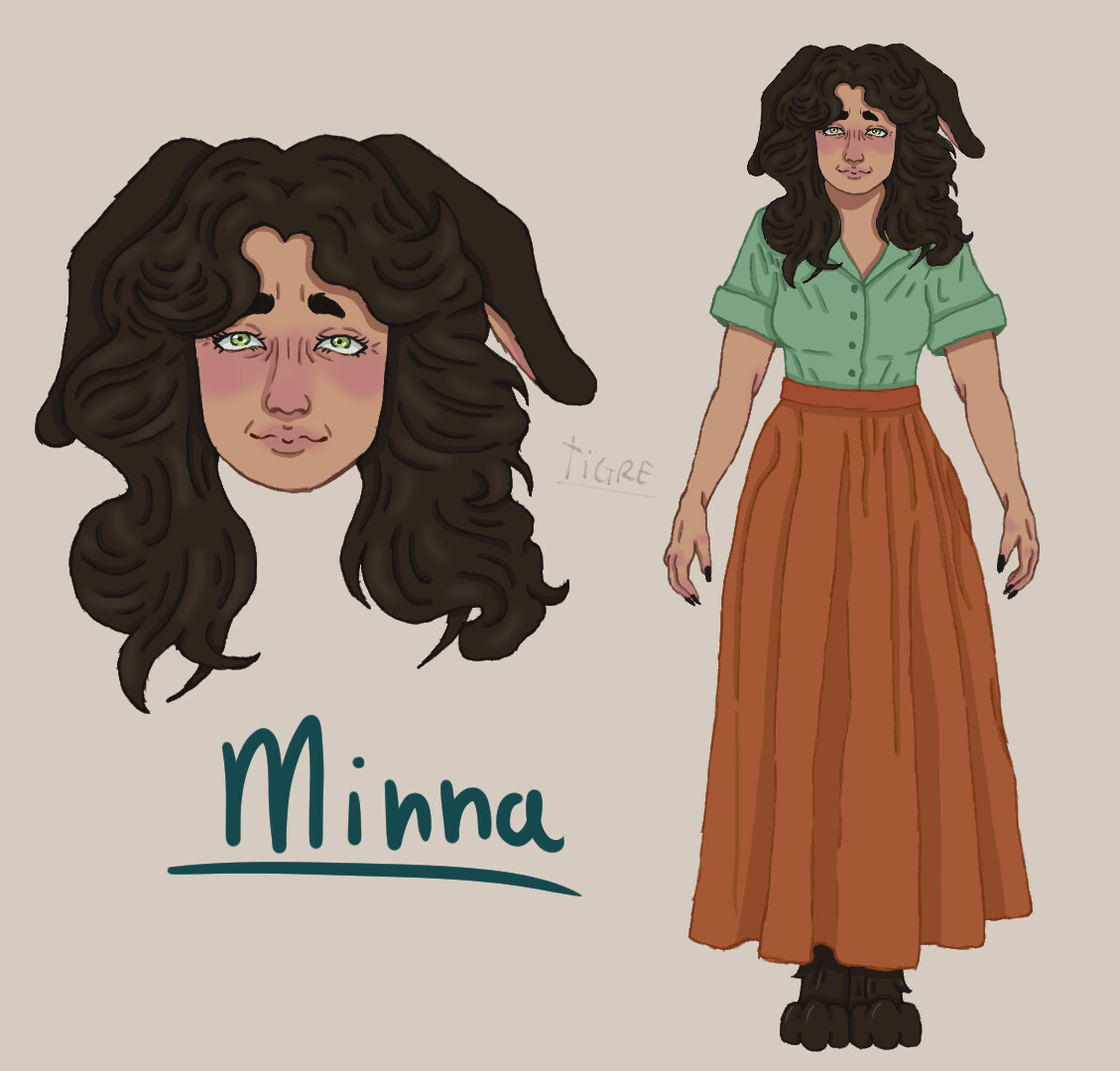 ArtStation - Minna (Character design for D&D)