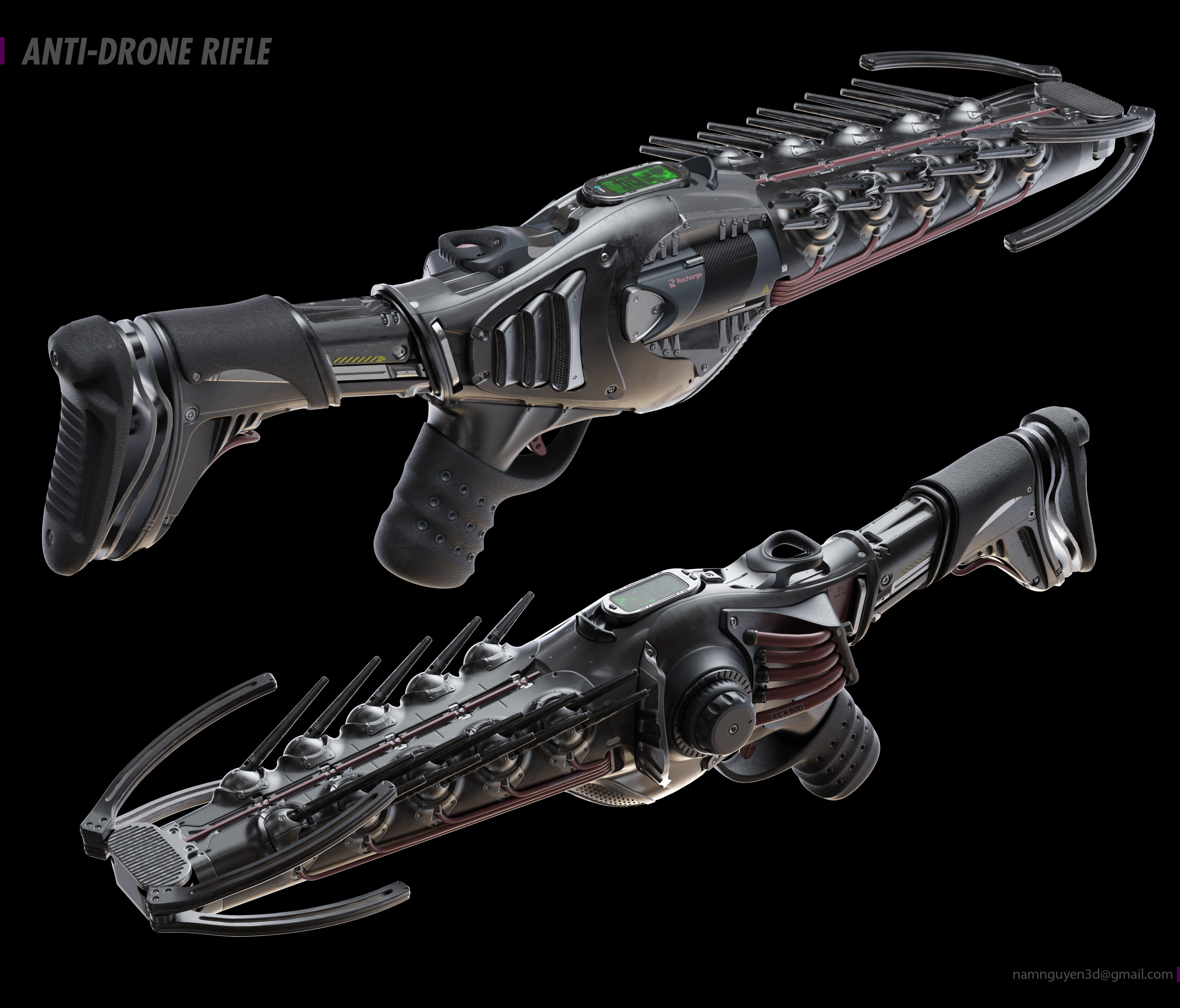 Nam Nguyen | Freelance 3D artist - Anti-Drone Weapons