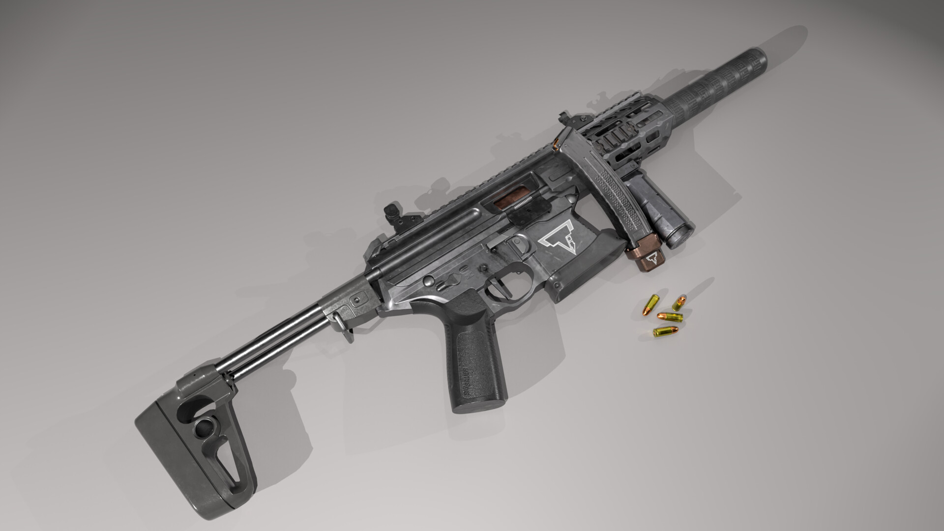 ArtStation - SIG SAUER MPX / ZENITCO PK-1