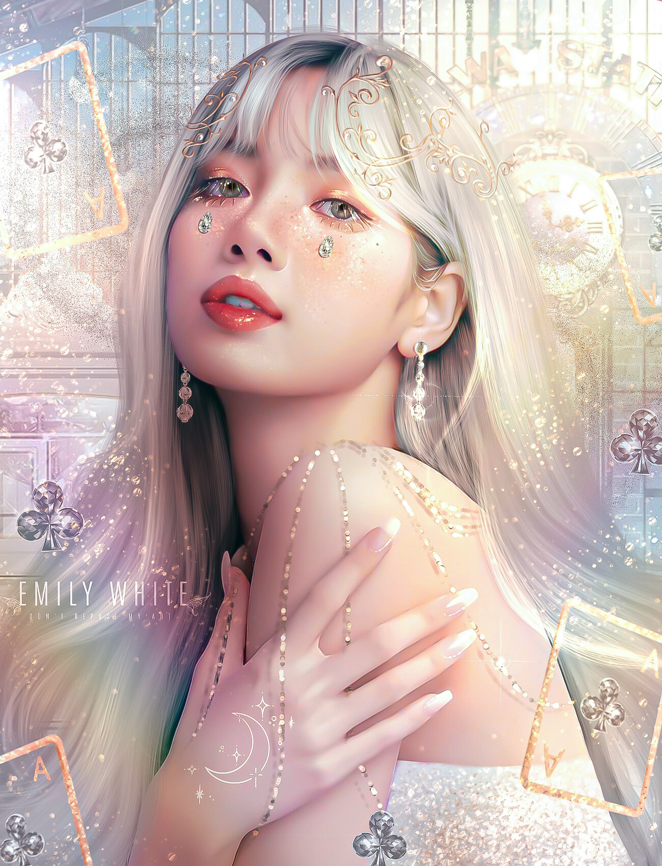 Emily White - The Tricksters - digital painting edtion - Collection ...