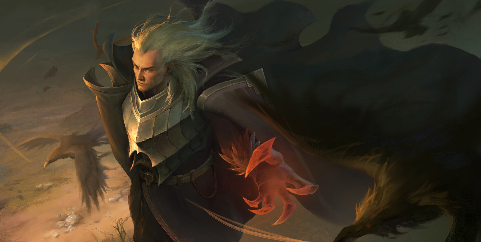 ArtStation - swain fanart 乌鸦斯维因同人图