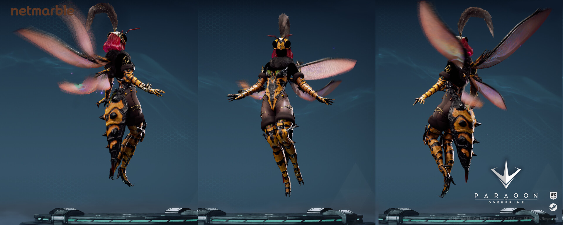 Oil_Peanut - "Paragon the over prime" Fey skin character modeling ...