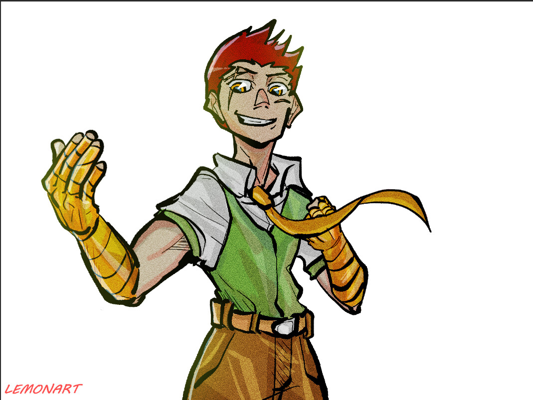 ArtStation - Bully Eater Protagonist Isao