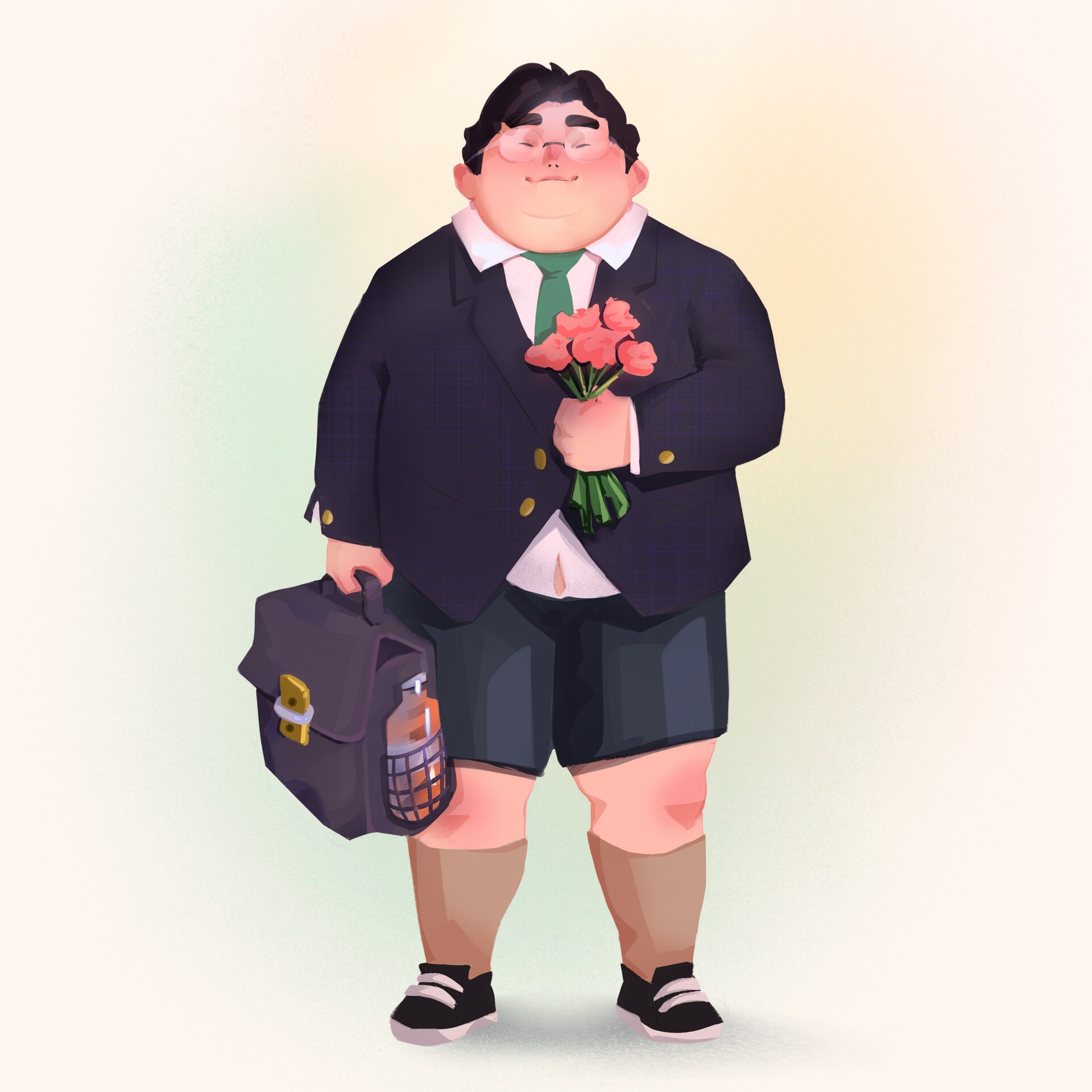 ArtStation - I'M READY FOR SCHOOL
