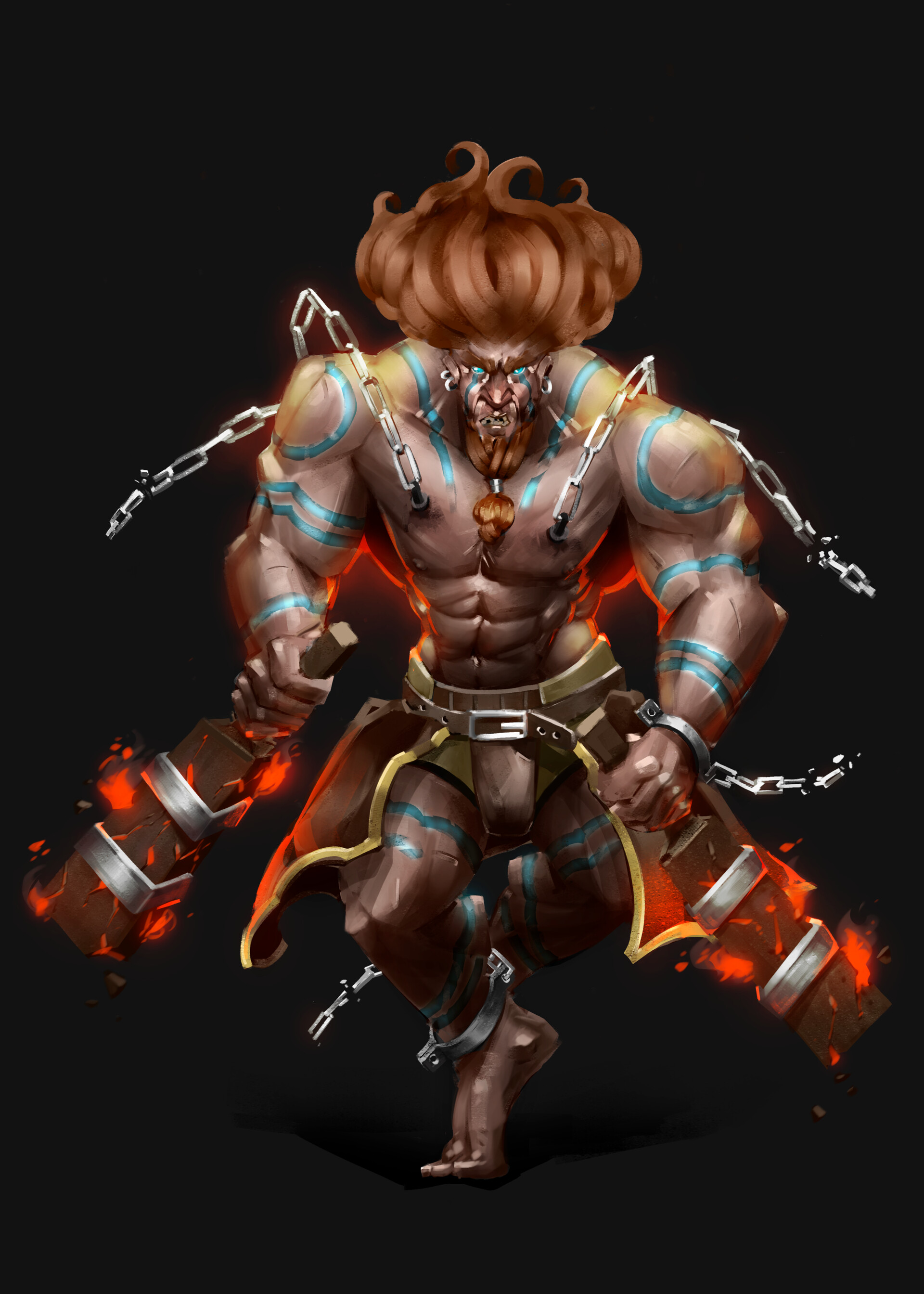 ArtStation - Berserker Class.